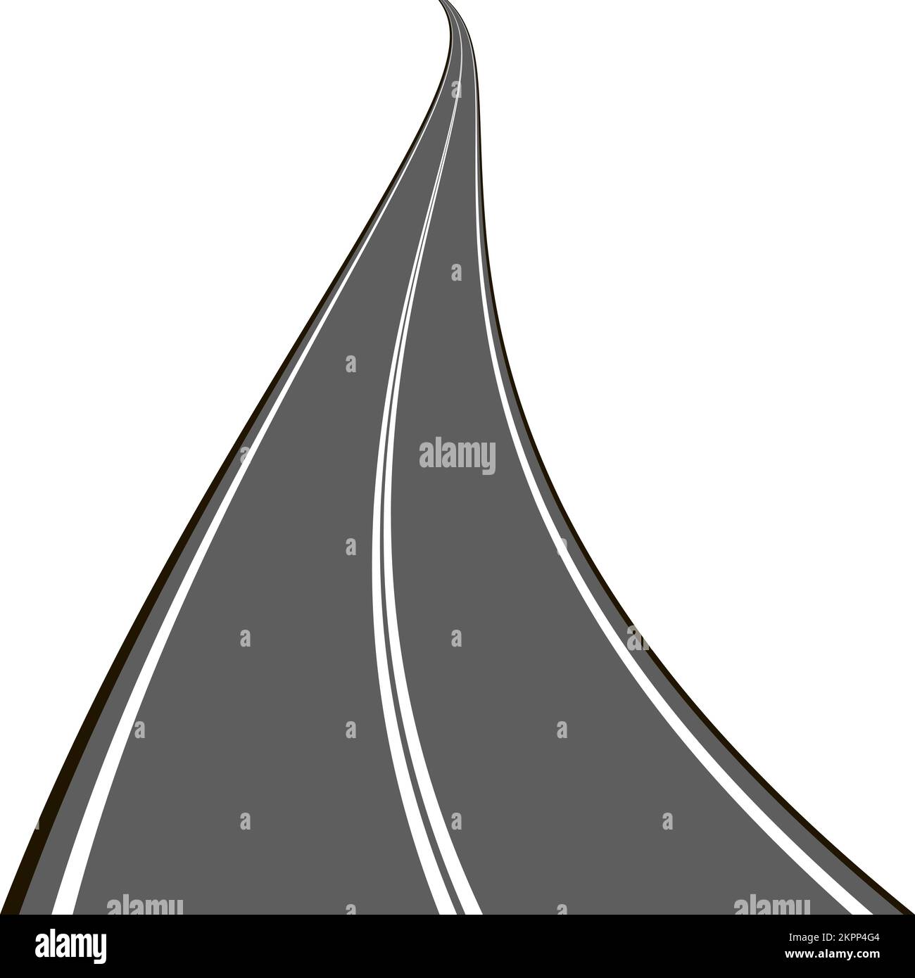 Isolated highway hi-res stock photography and images - Alamy