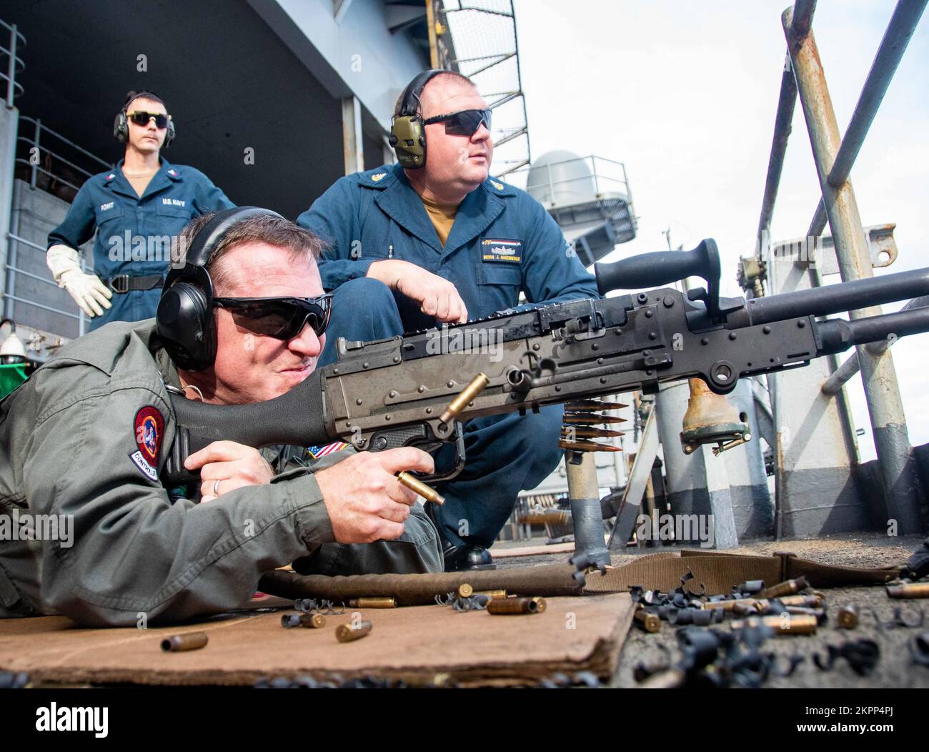 221102-N-BR419-1142 PHILIPPINE SEA (Nov. 2, 2022) Senior Chief Gunner’s ...