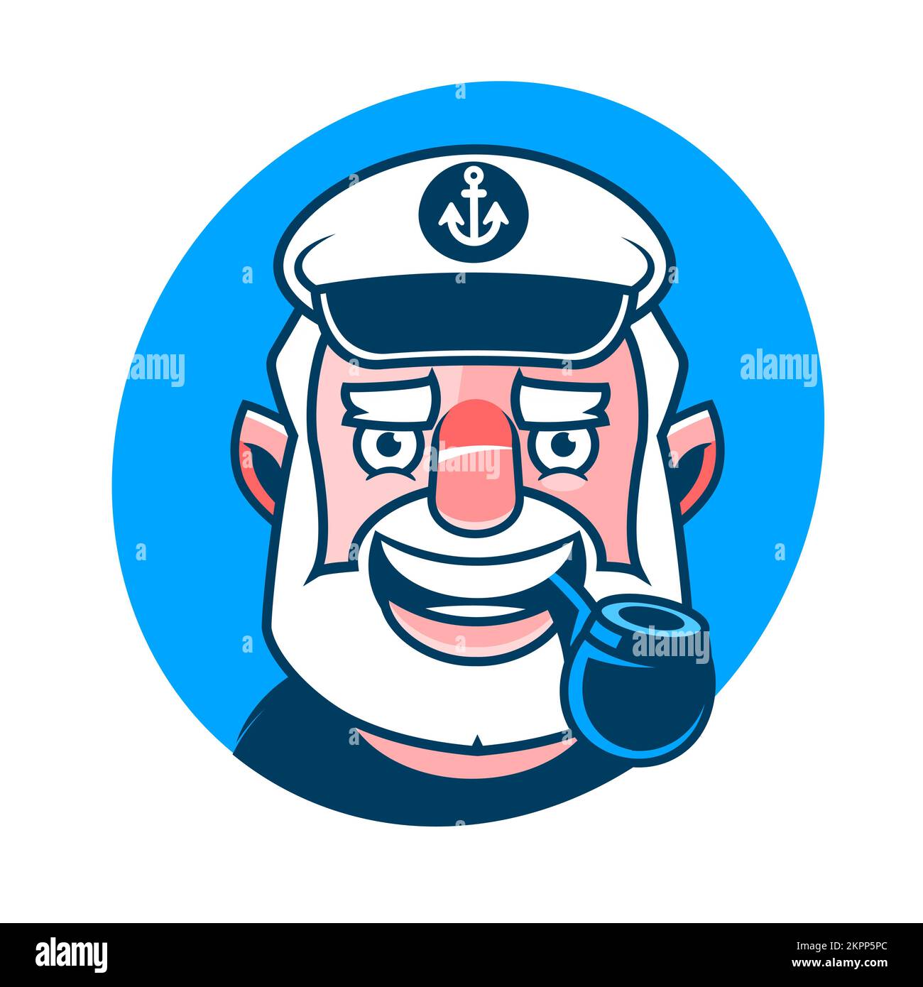 Captain hat icon isolated on white background. Sea, nautical and travel ...