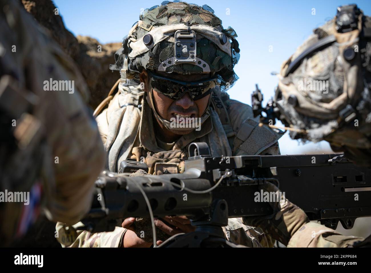 A U.S. Army Soldier with 1st Battalion, 21st Infantry Regiment, 2nd ...