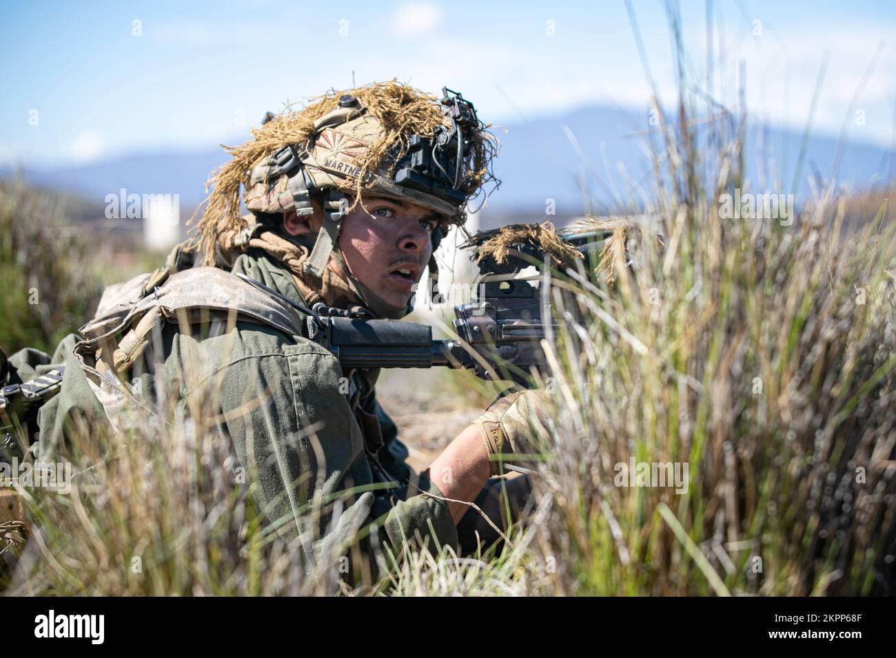 A U.S. Army Soldier with 3rd Squadron, 4th Cavalry Regiment, 3rd ...