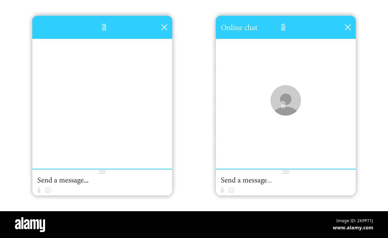 Chatbot window hi-res stock photography and images - Alamy