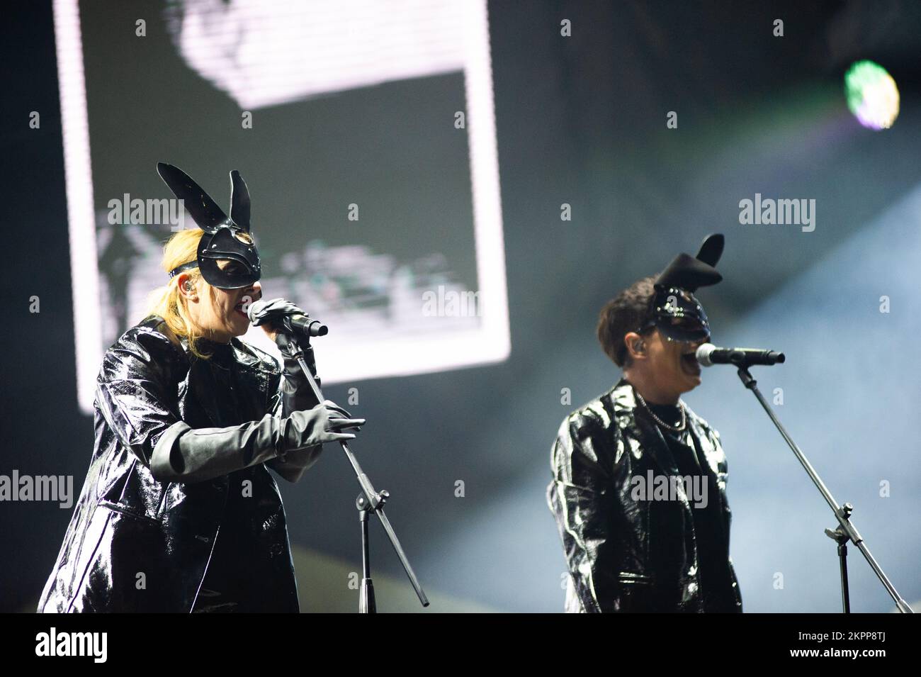 Bogota, Colombia. 27th Nov, 2022. Argentinian band 'Miranda!' closes ...