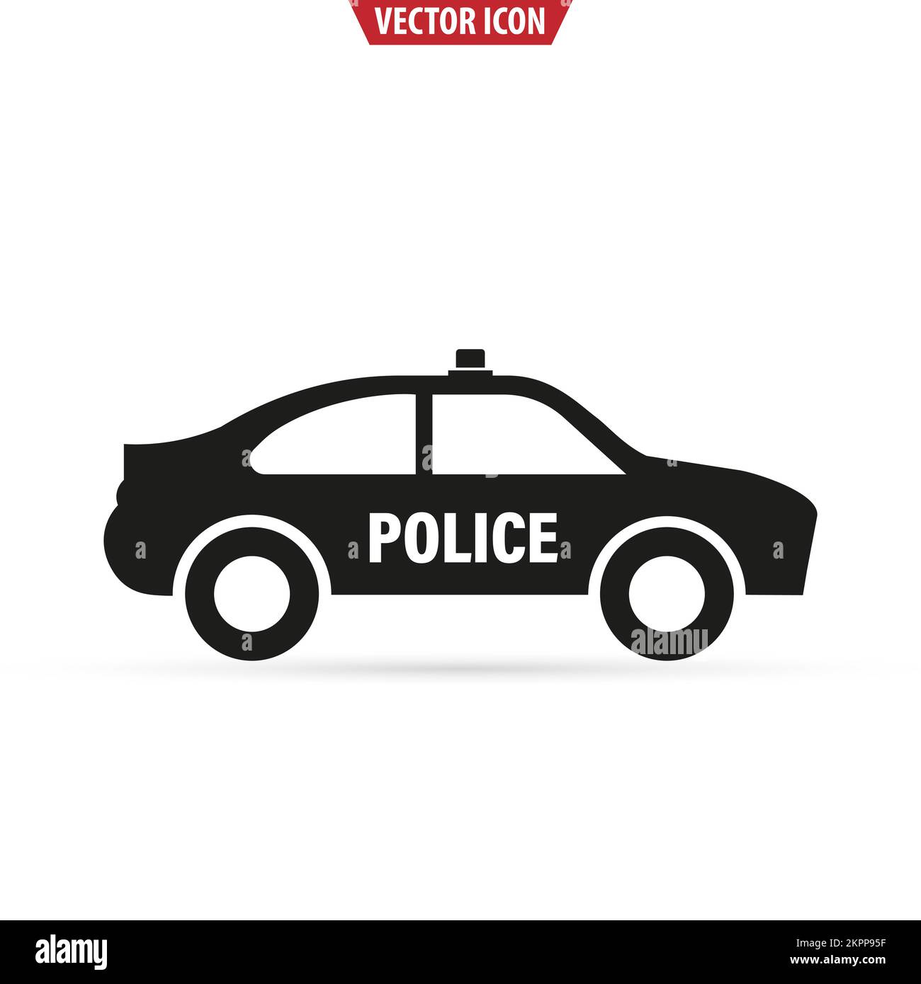 Patrol vehicle silhouette isolated icon hi-res stock photography and ...