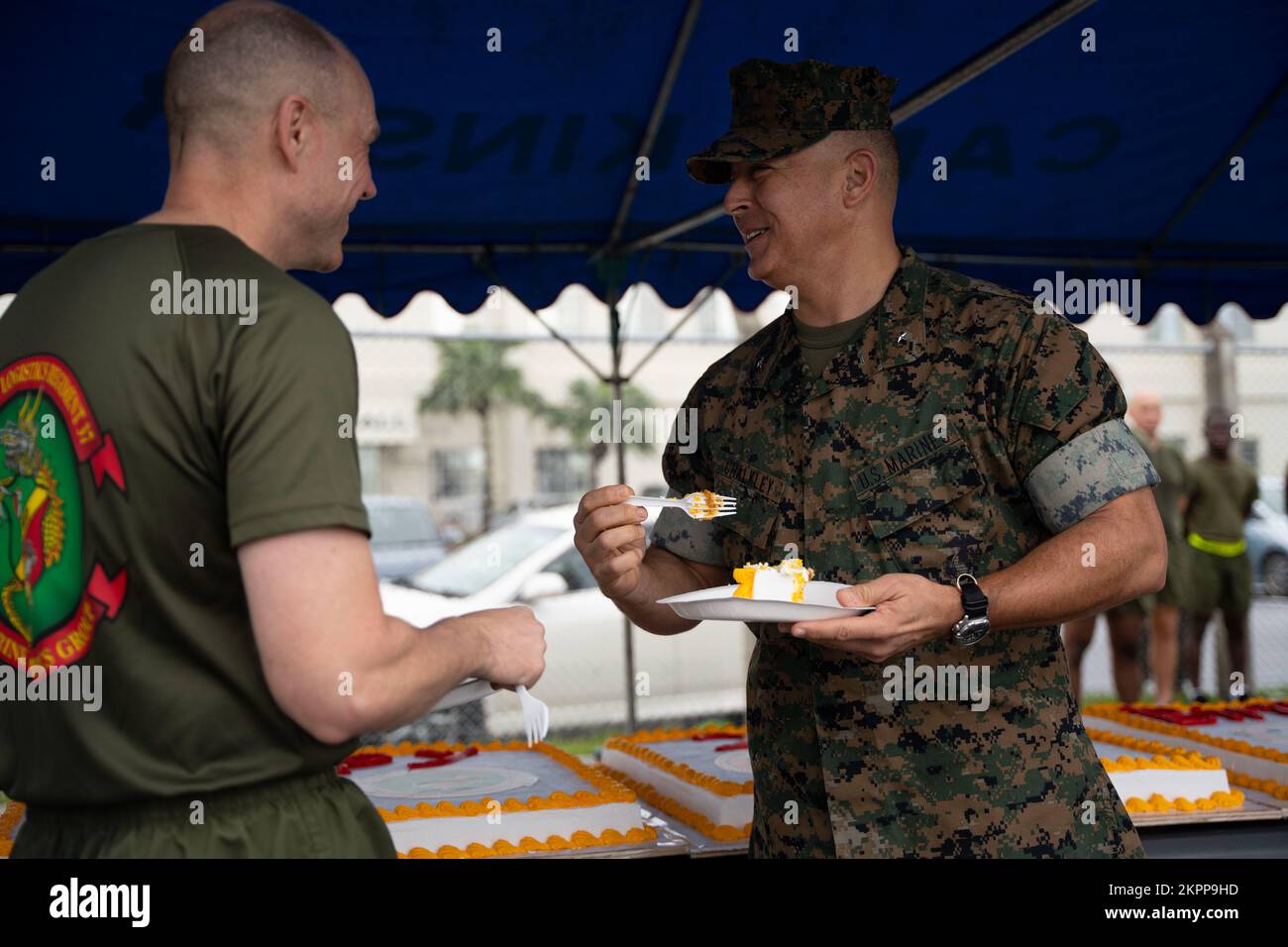 U.S. Marine Corps Brig. Gen. Adam Chalkley, commanding general of 3rd ...
