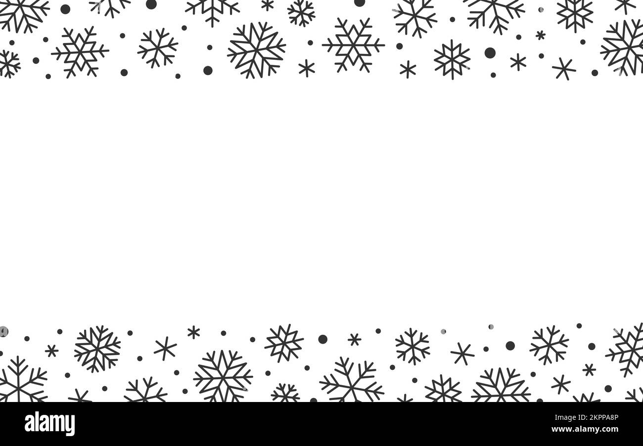 Party Border Black And White