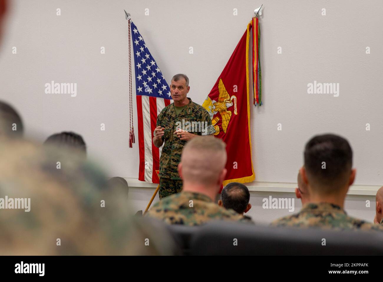 U.S. Marine Corps Maj. Gen. Bradford J. Gering, commanding general of ...