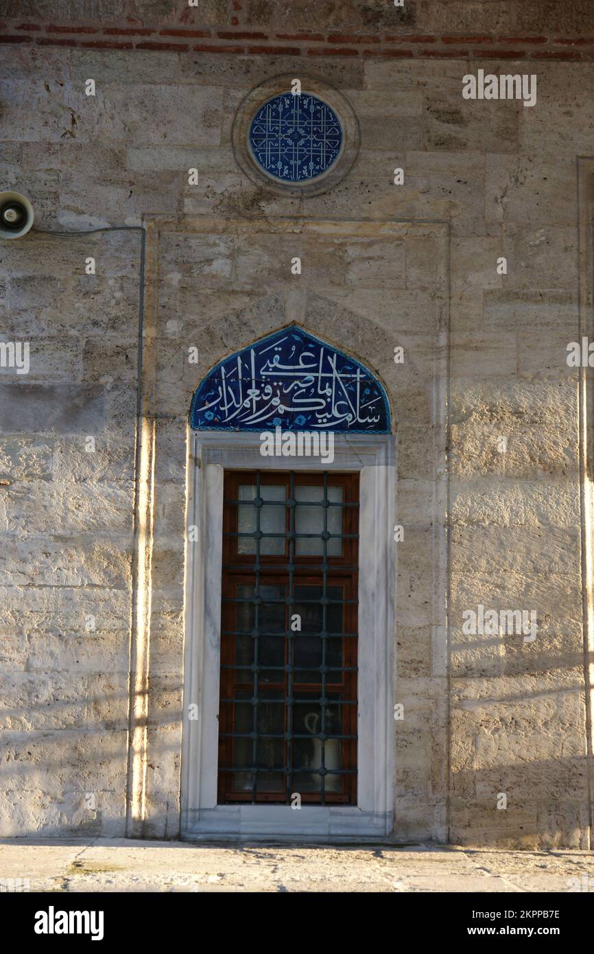 Located in Istanbul, Turkey, the Hadım İbrahim Pasha Mosque was built ...