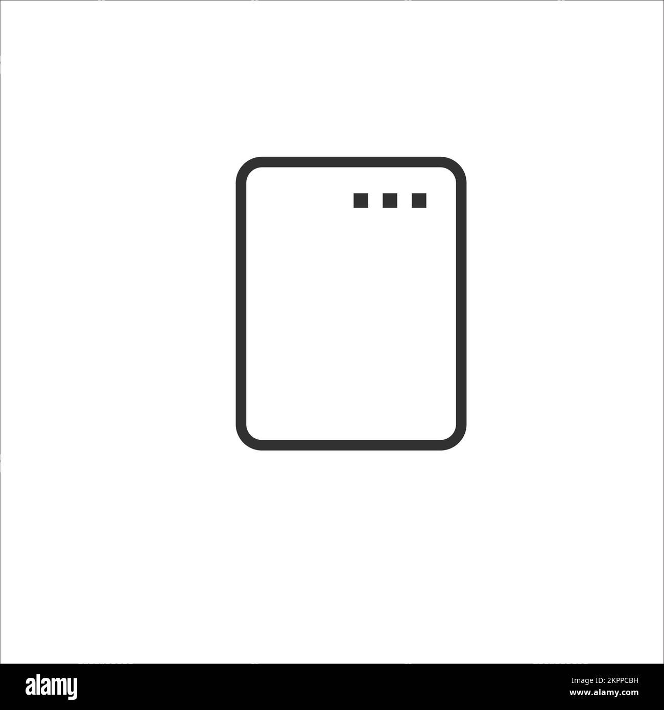 Document share Icon vector. Simple flat symbol. Perfect Black pictogram ...