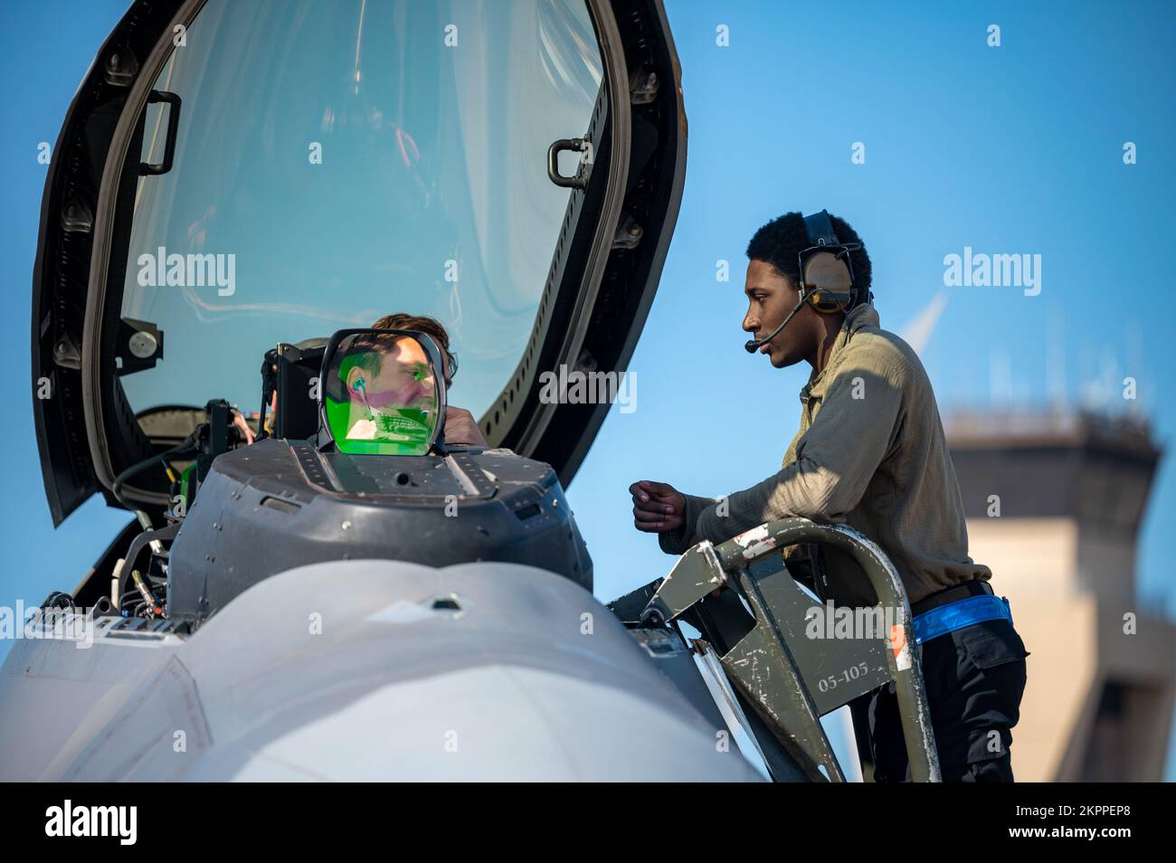 U.S. Air Force Senior Airman Terrell Cole, 94th Fighter Generation ...
