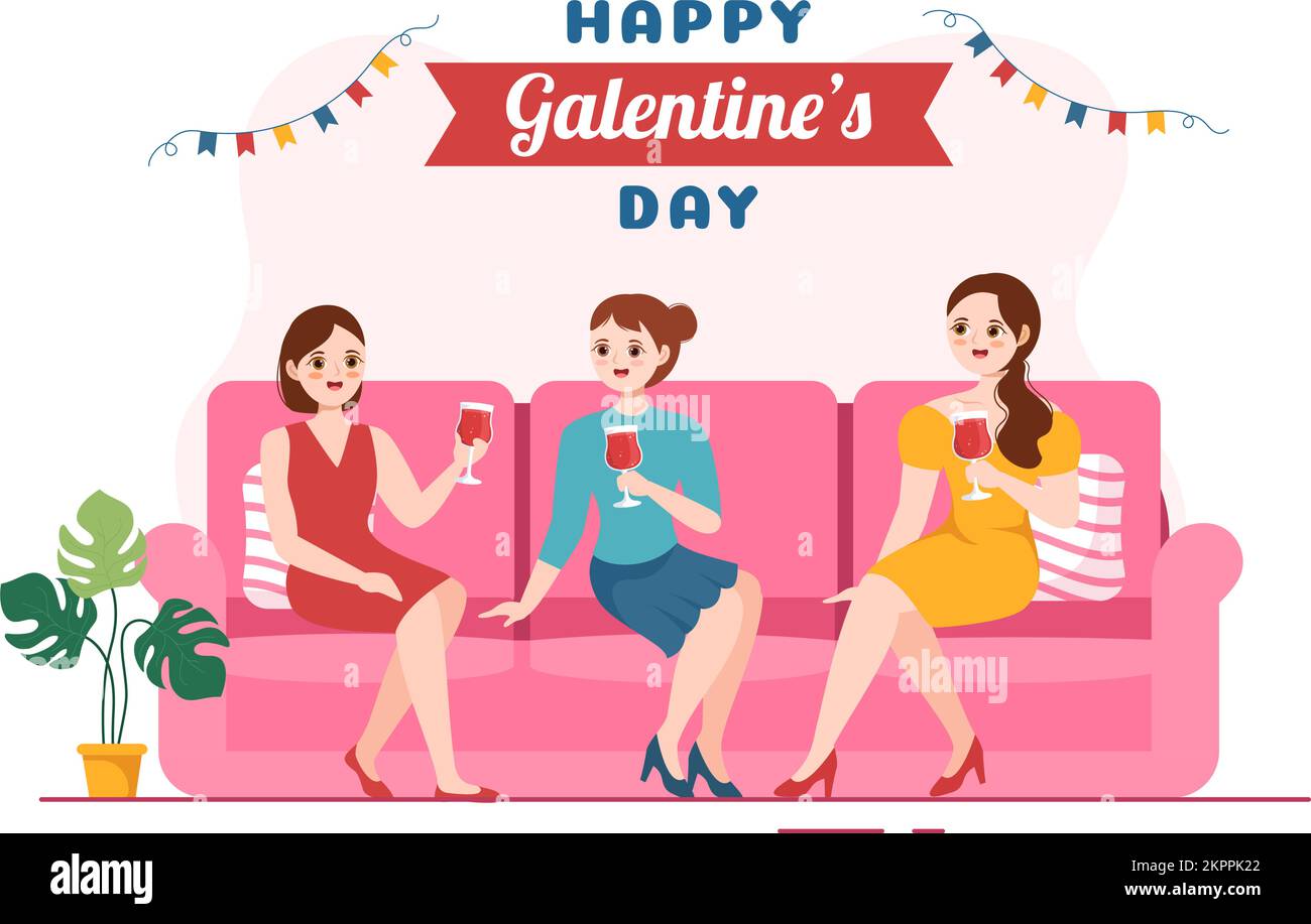 Happy Galentine's Day on February 13th with Celebrating Women ...