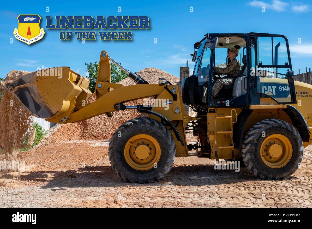 U.S. Air Force Staff Sgt. Austin Lavire, a pavement and equipment ...