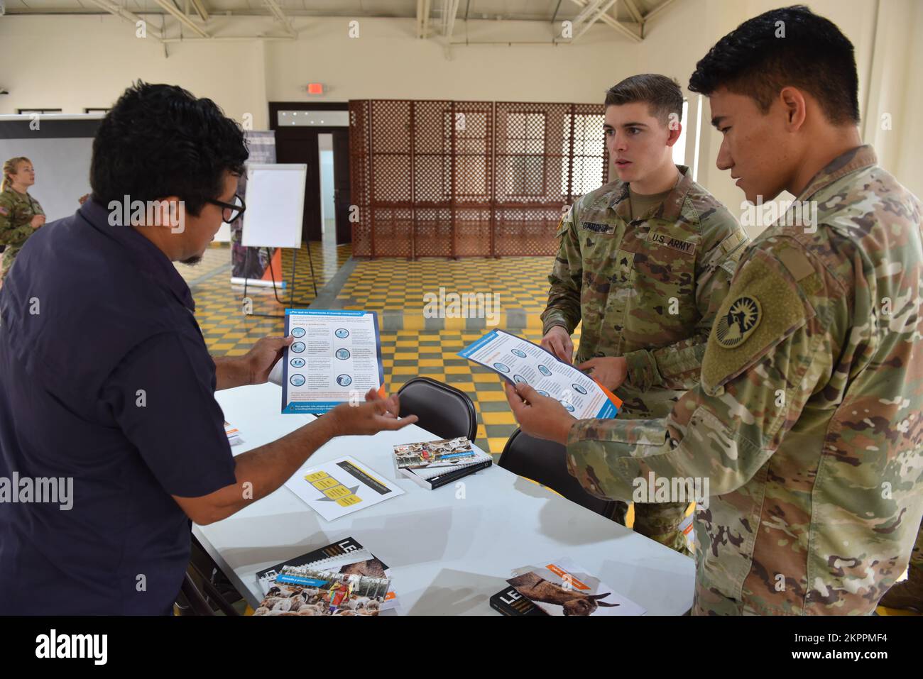 U.S. Army Sgt. Jeremy Gardner and U.S. Army Sgt. Christopher An ...