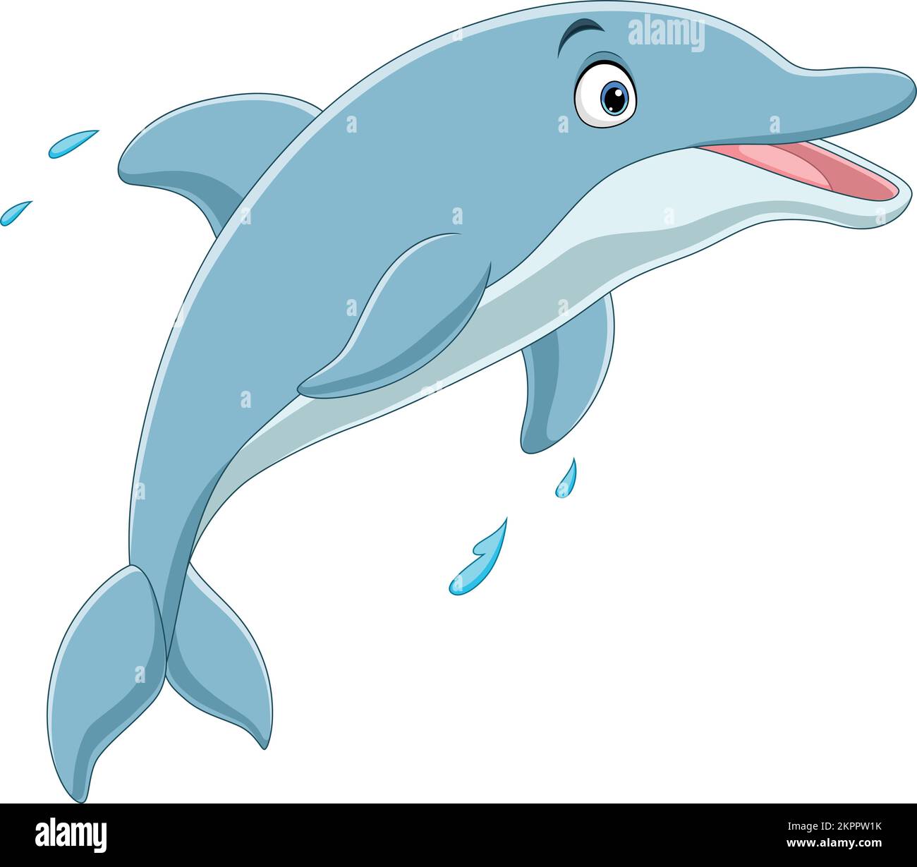Blue Dolphin Clipart