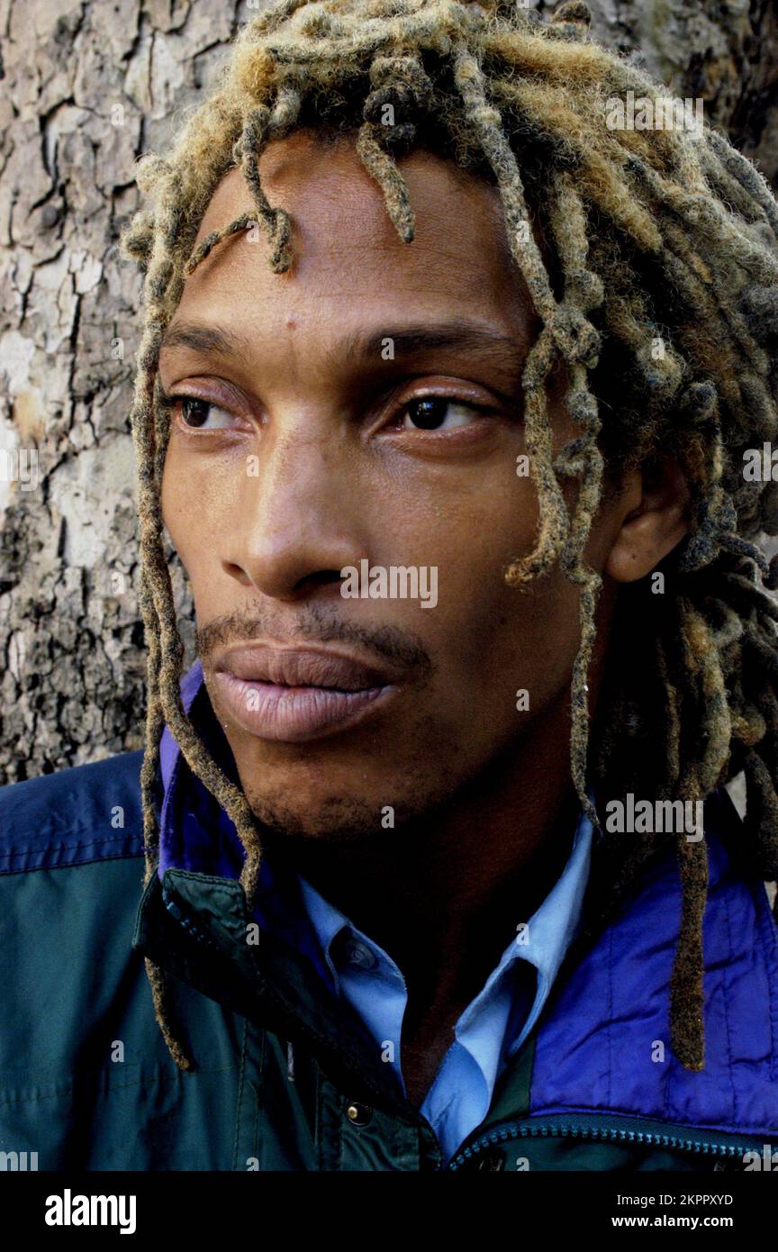 MC NINJAH, QUEEN STREET, CARDIFF, 2005: Cardiff Hip-Hop act, MC and ...