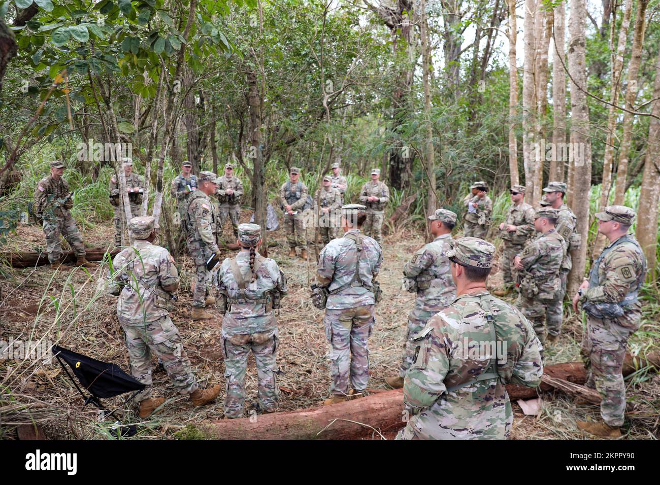 8th Military Police Brigade Commander, Col. Charles A. Green, held a ...
