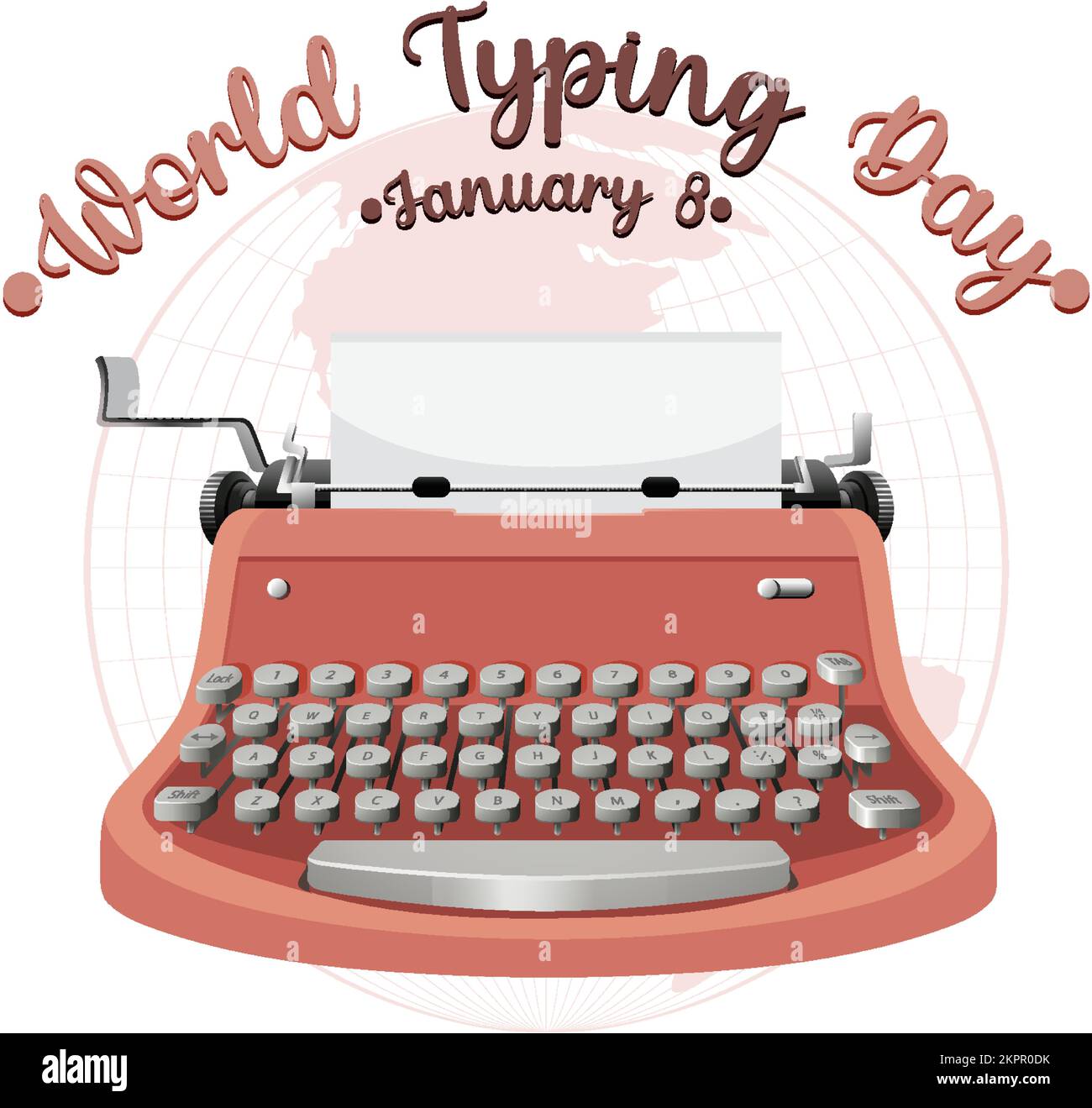 World Typing Day Banner Design illustration Stock Vector Image & Art ...