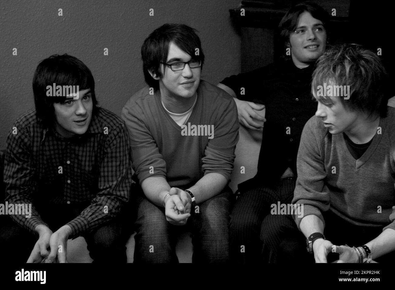 THE AUTOMATIC, PORTRAIT, ORIGINAL LINEUP, 2006: Welsh band The ...