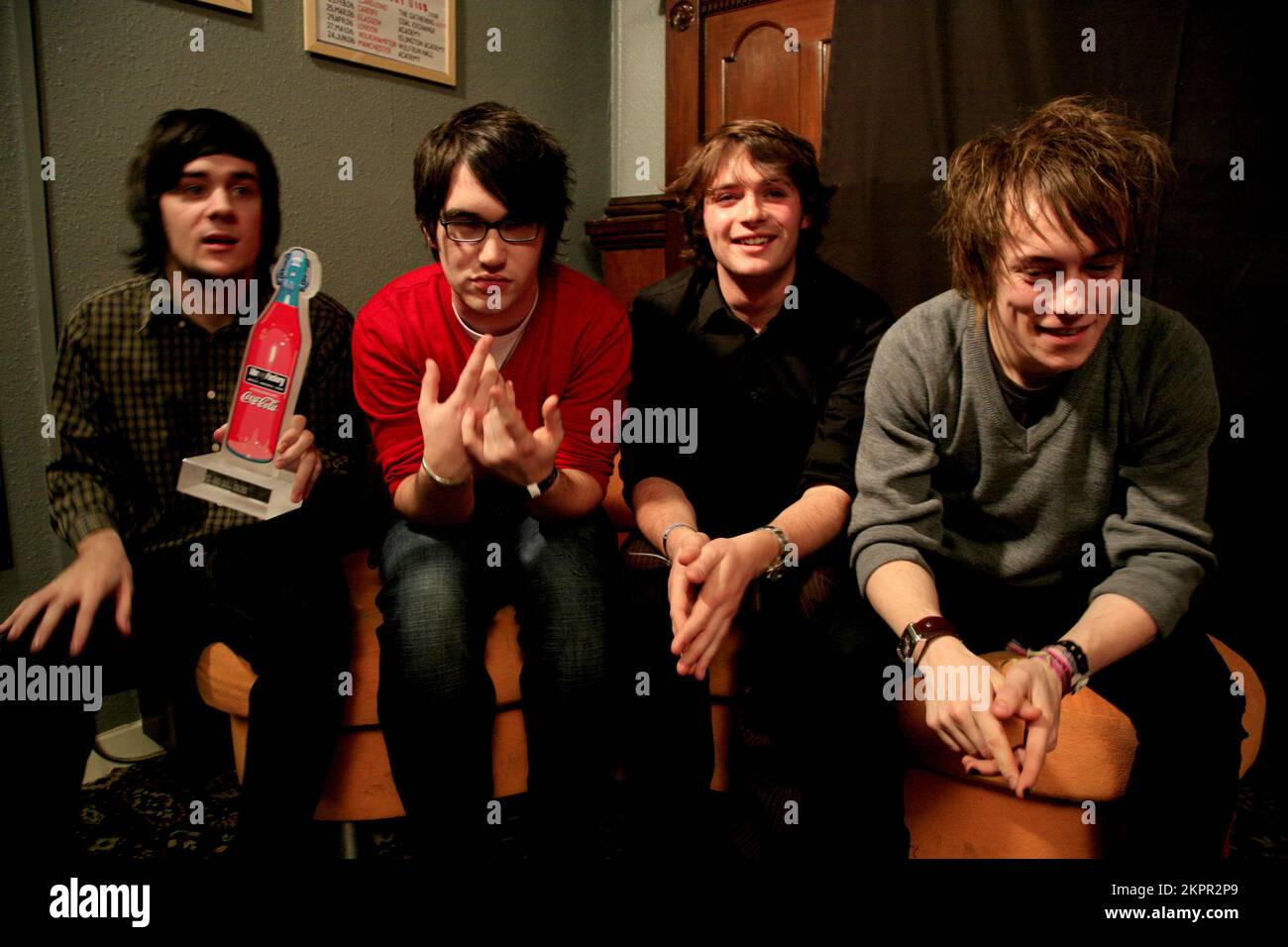 THE AUTOMATIC, PORTRAIT, ORIGINAL LINEUP, 2006: Welsh band The ...