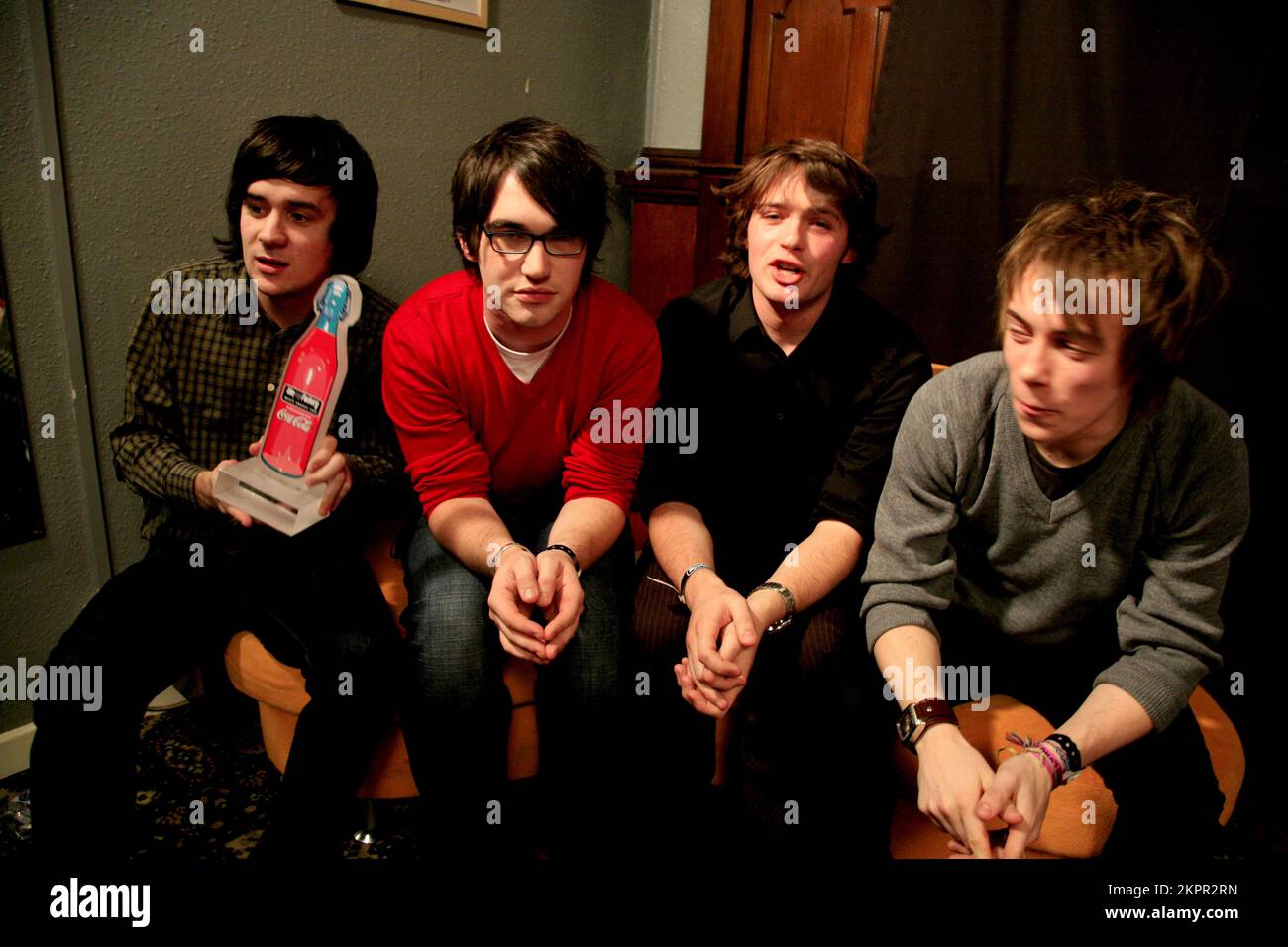 THE AUTOMATIC, PORTRAIT, ORIGINAL LINEUP, 2006: Welsh band The ...