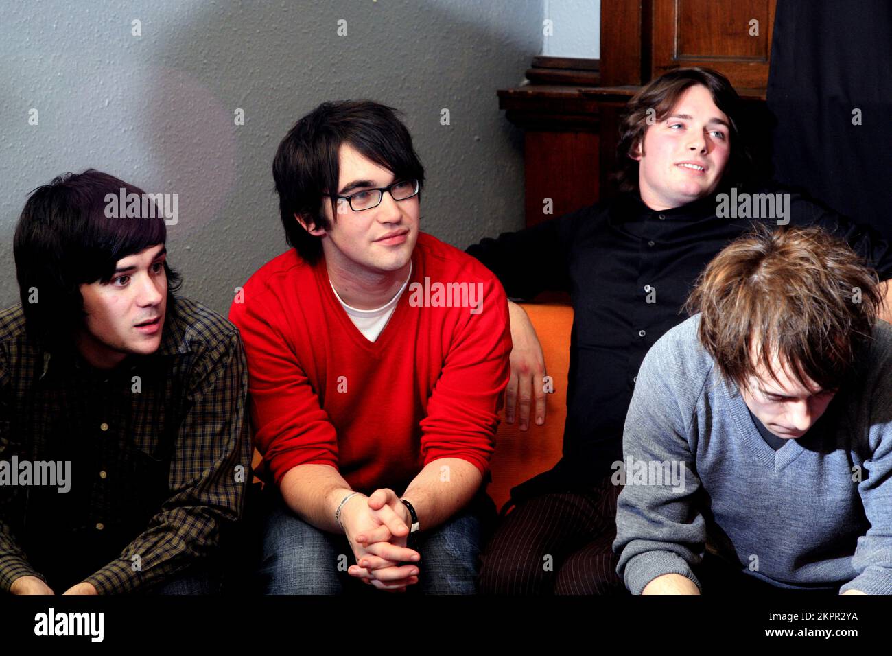 THE AUTOMATIC, PORTRAIT, ORIGINAL LINEUP, 2006: Welsh band The ...