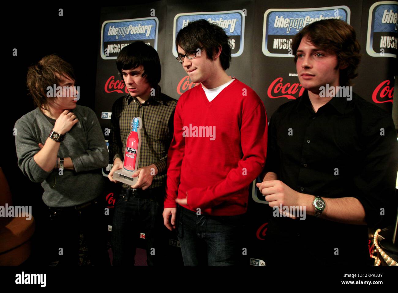 THE AUTOMATIC, PORTRAIT, ORIGINAL LINEUP, 2006: Welsh band The ...