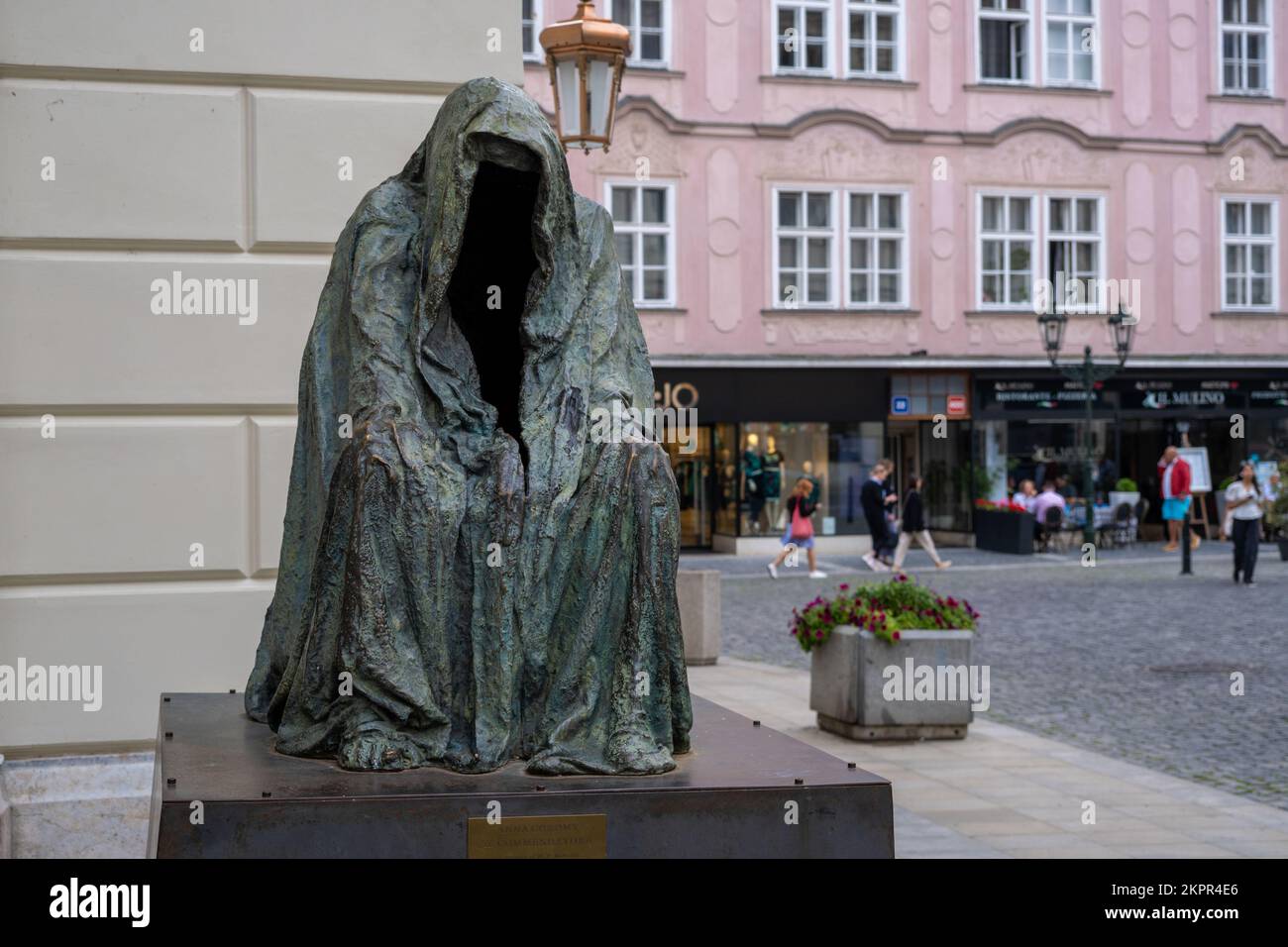 Prague, Czech Republic - 5 September 2022: Il Commendatore Statue Stock ...