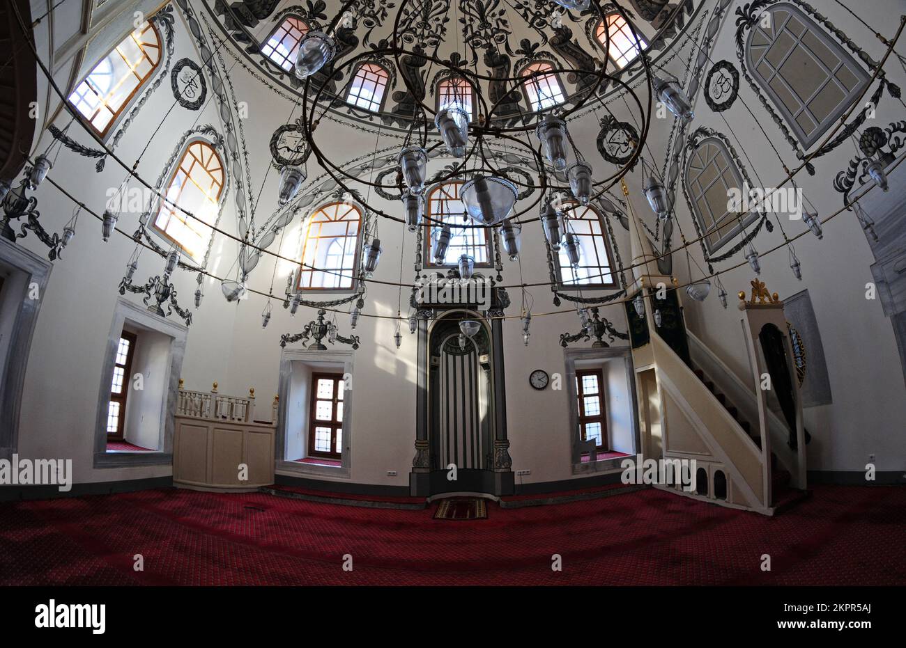 Located in İstanbul, Turkey, the Hacı Besir Aga Mosque was built in ...