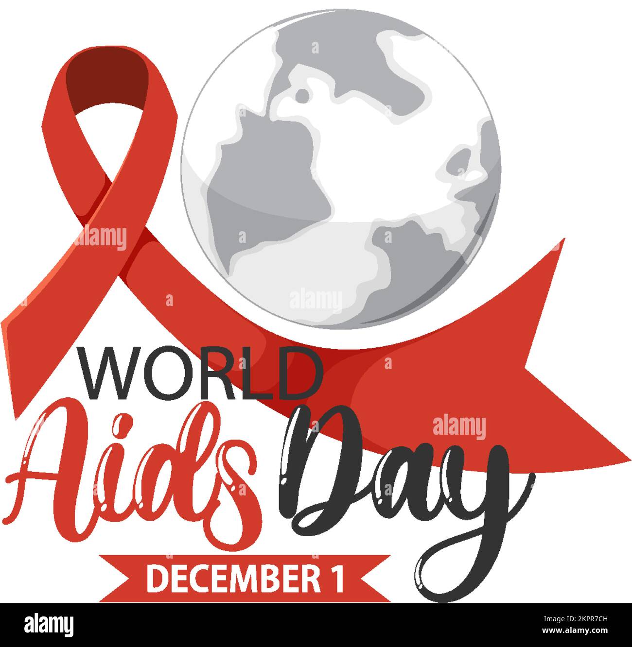 World Aids Day Poster Design illustration Stock Vector Image & Art - Alamy