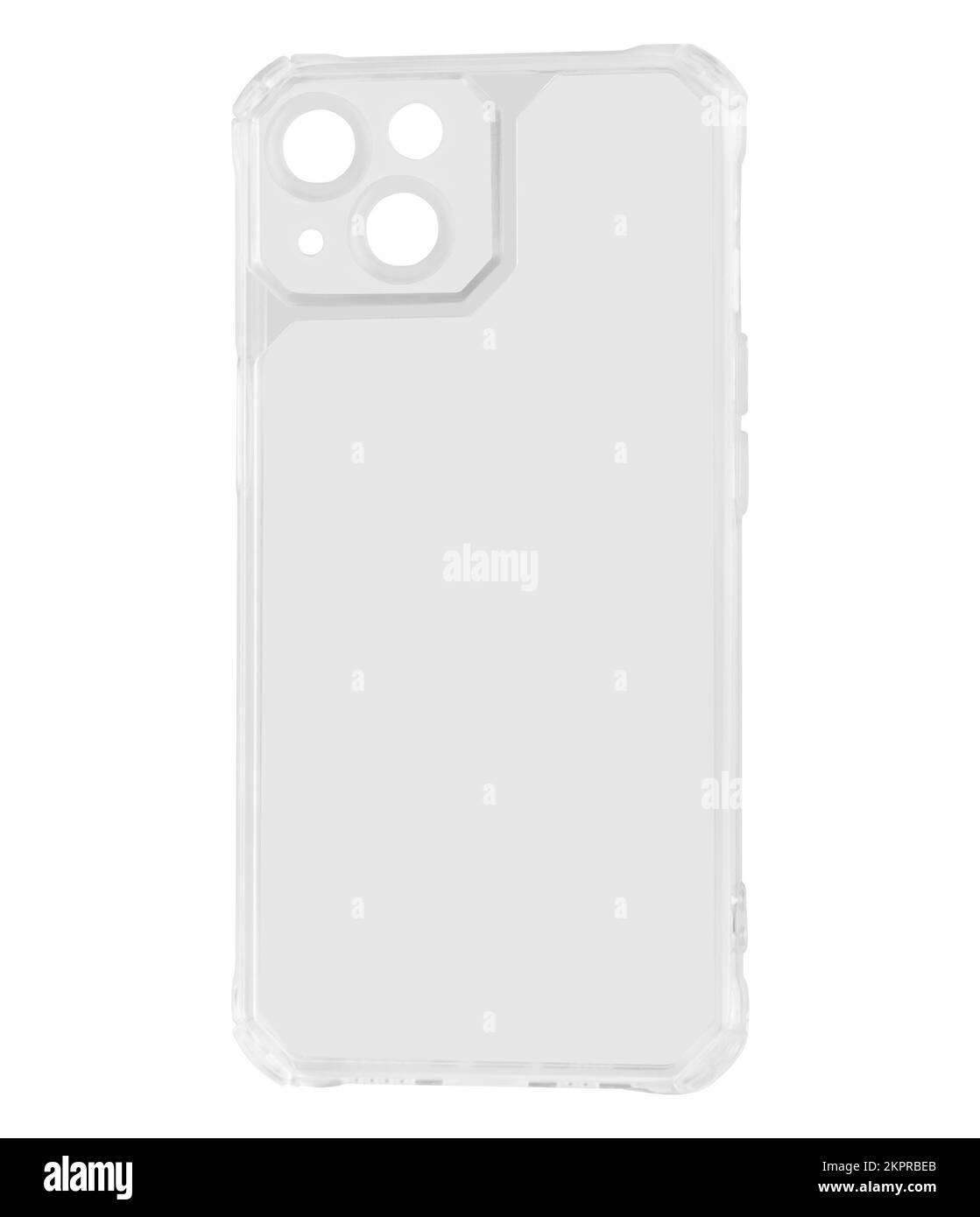 silicone phone case, phone accessory, isolated on white background ...