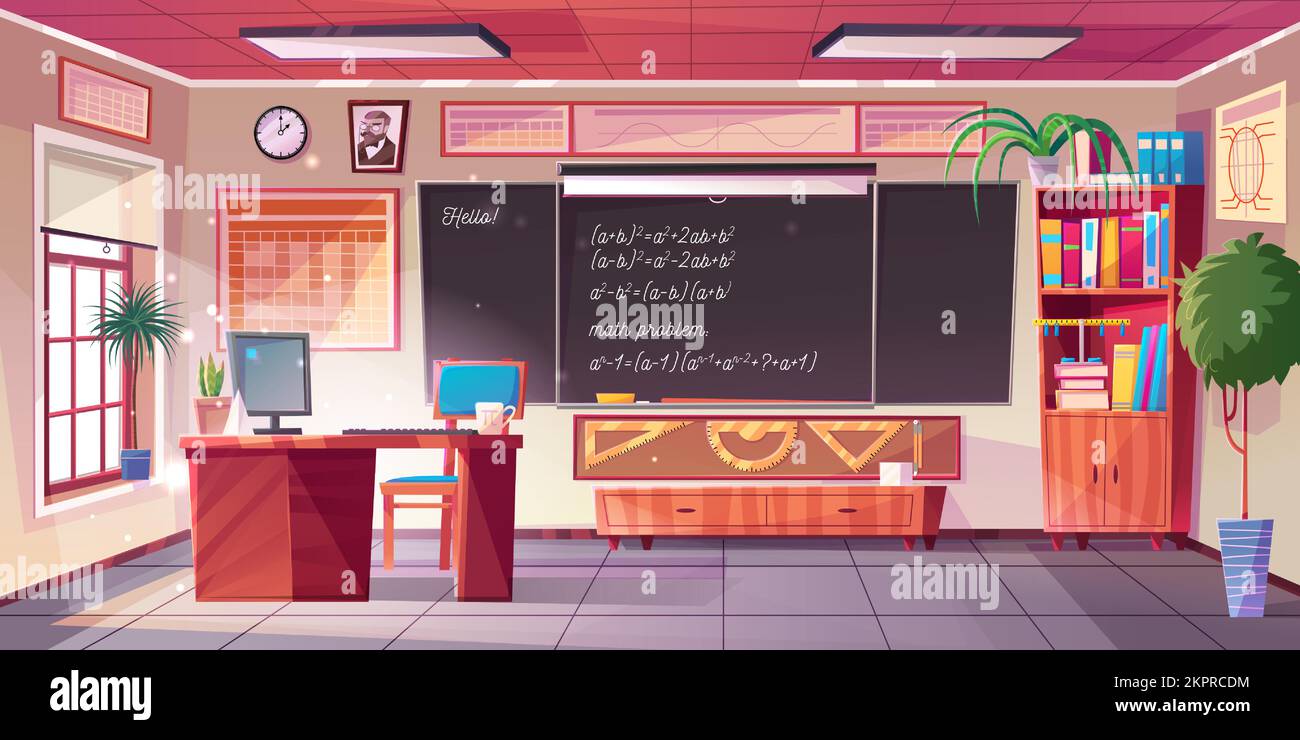 Anime Studying Math