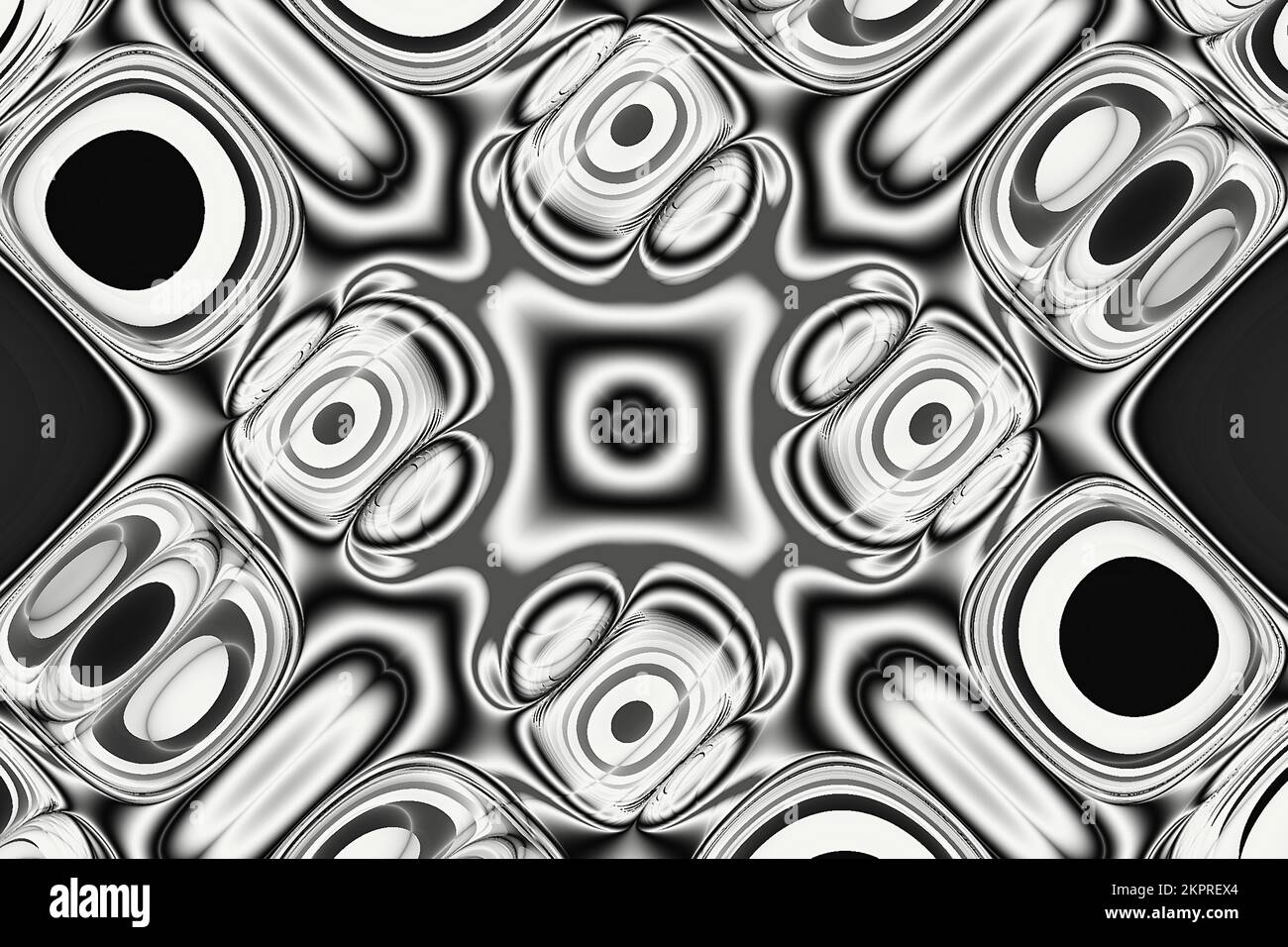 abstract black and white geometric background, monochrome illustration ...
