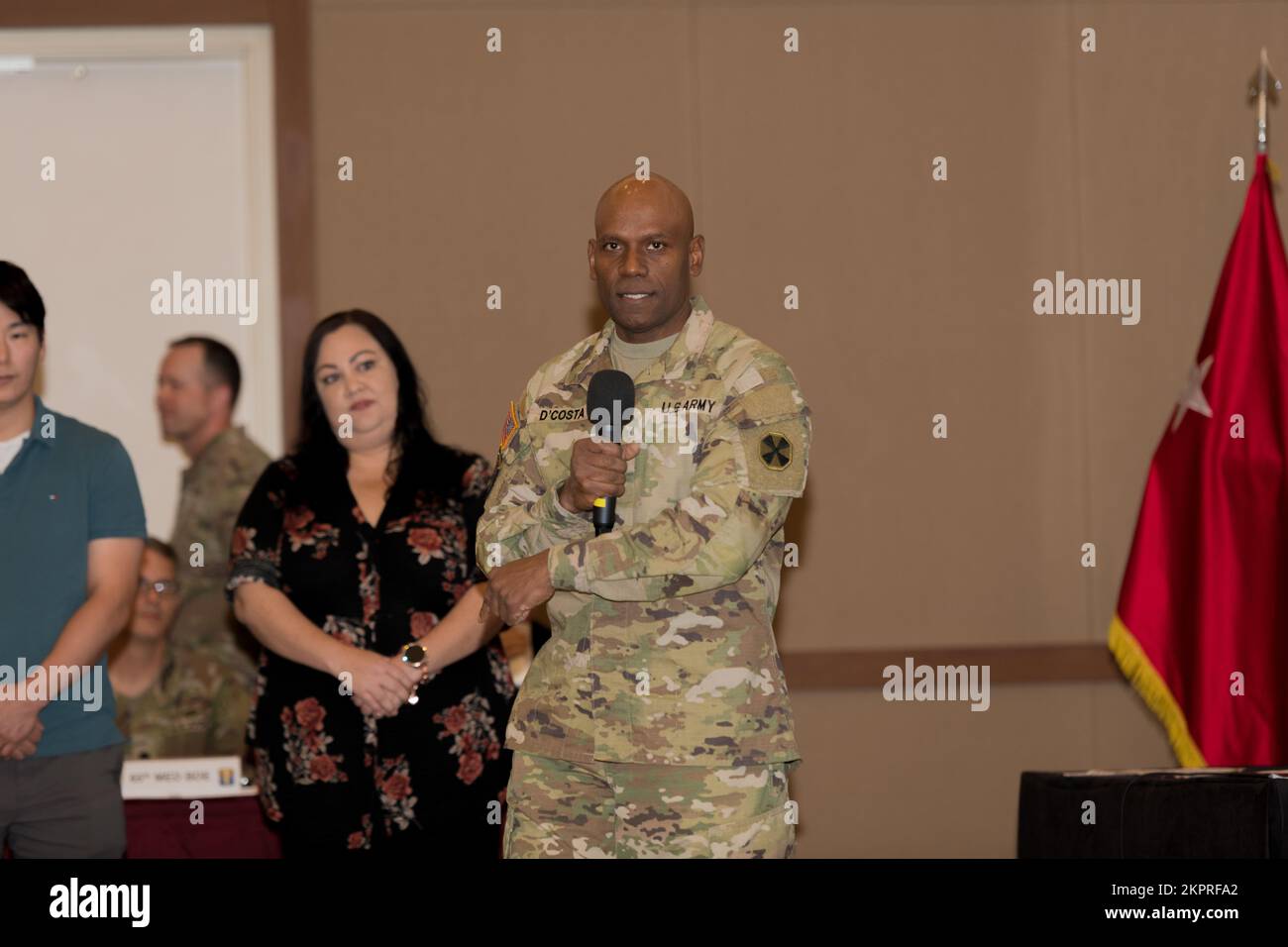 U.S. Army Brig. Gen. Joseph D'costa, the Deputy Commanding General for ...