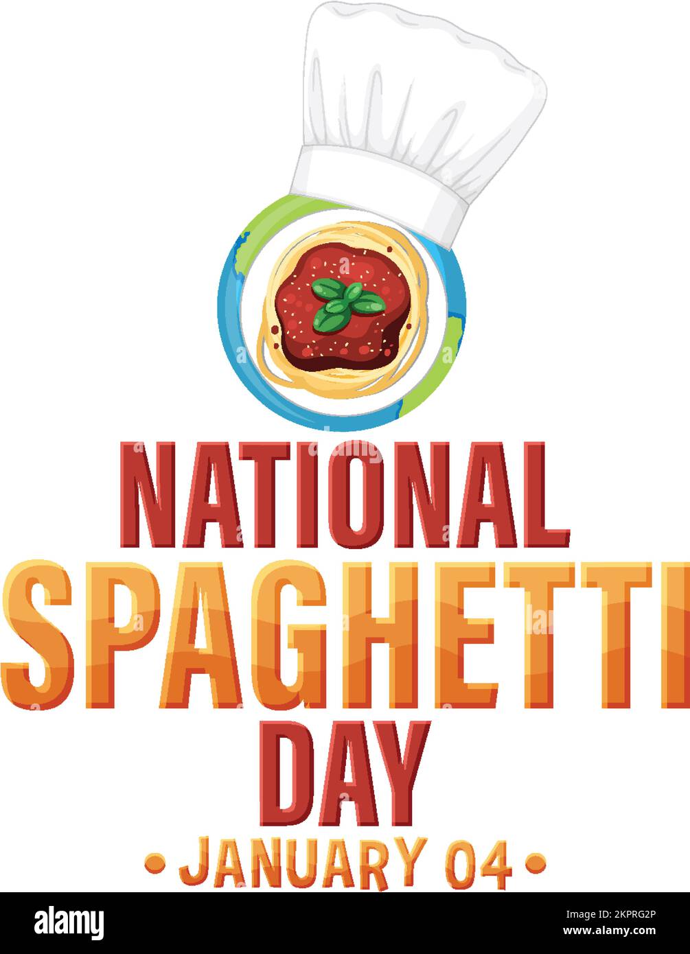 National spaghetti day Stock Vector Images - Alamy
