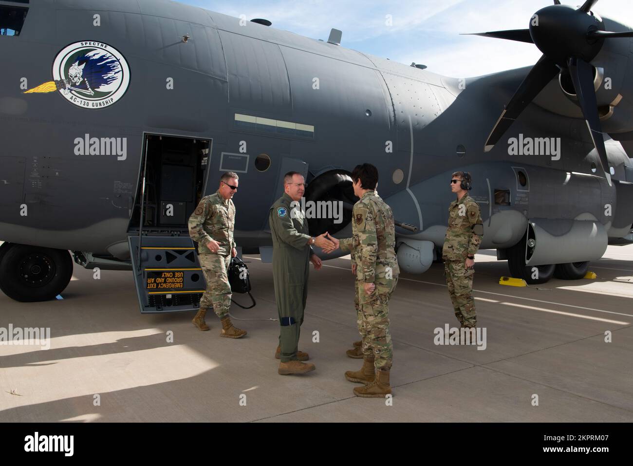 U.S. Air Force Lt. Gen. Jim Slife, commander of Air Force Special Operations Command, delivers ...