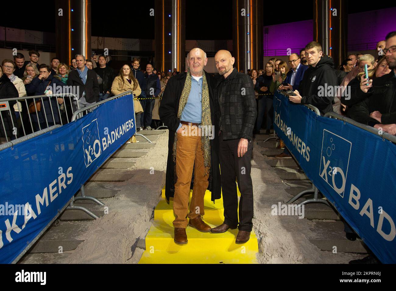 actor Carry Goossens and Actor Peter Van den Eede pictured during the ...