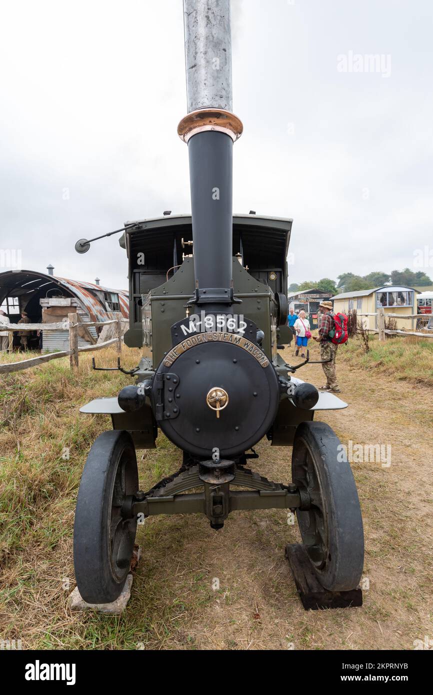 Tarrant Hinton.Dorset.United Kingdom.August 25th 2022.A 1917 Foden ...