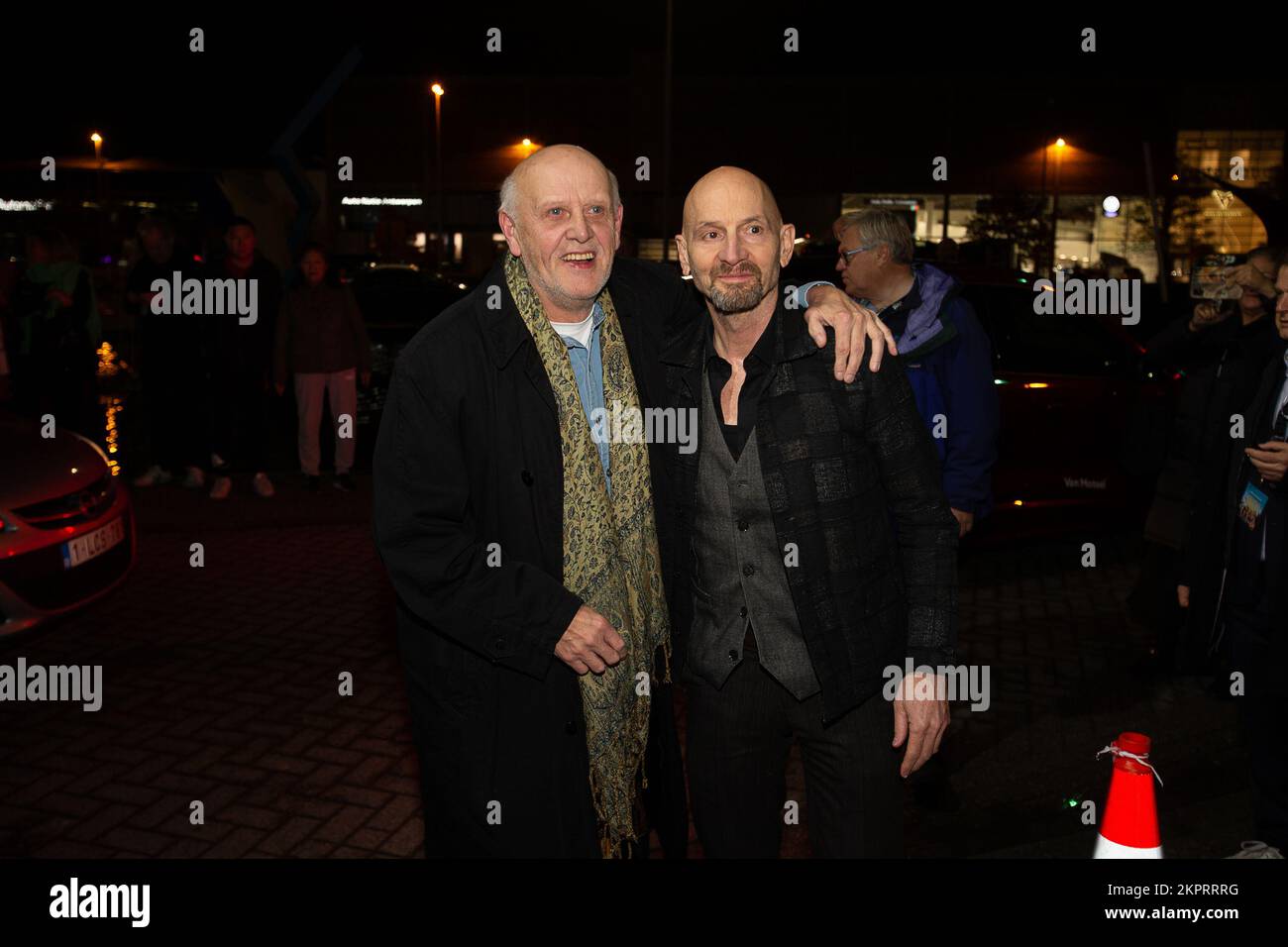 actor Carry Goossens and Actor Peter Van den Eede pictured during the ...