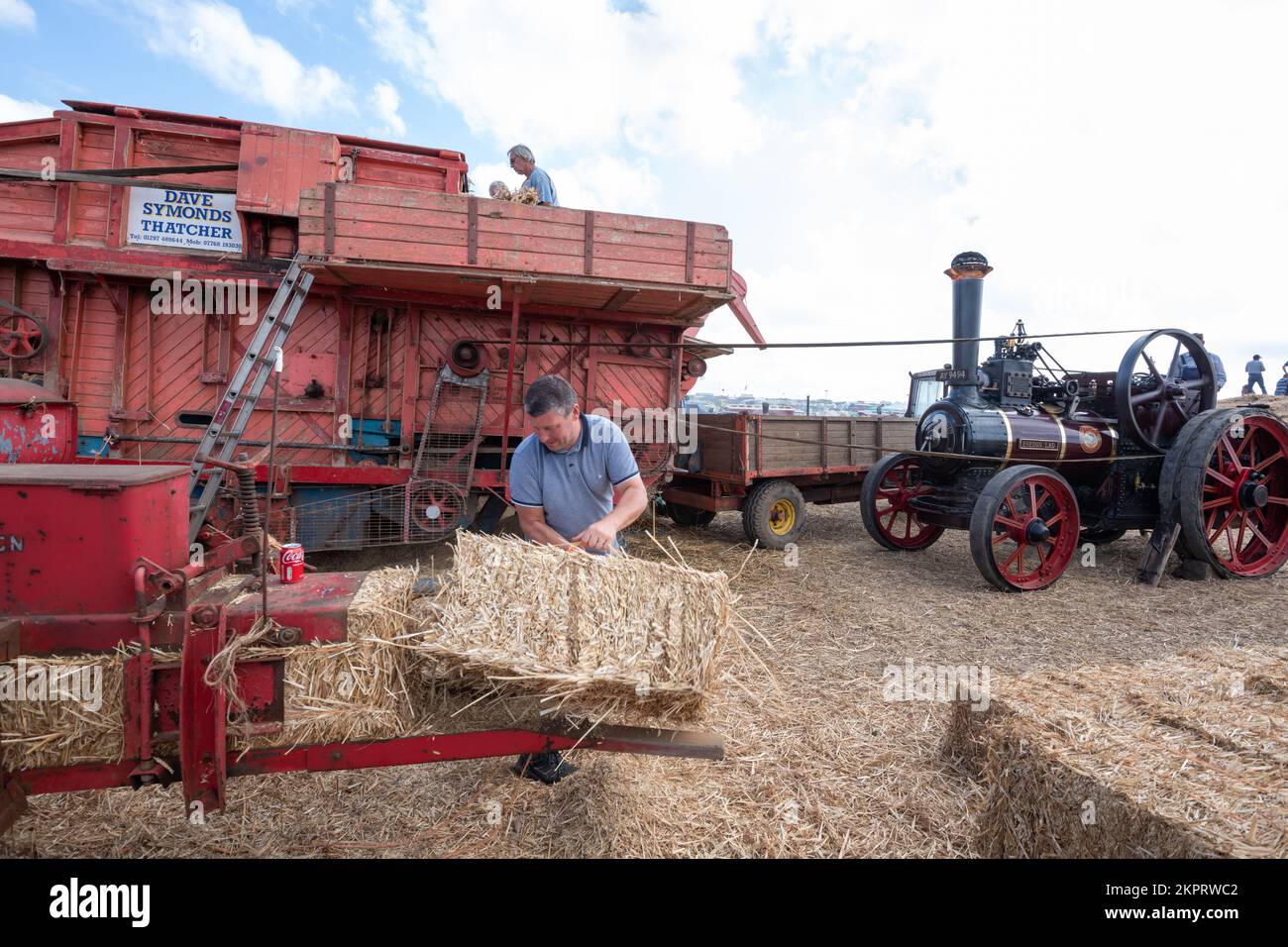 Tarrant Hinton.Dorset.United Kingdom.August 25th 2022.A 1910 Allchin ...