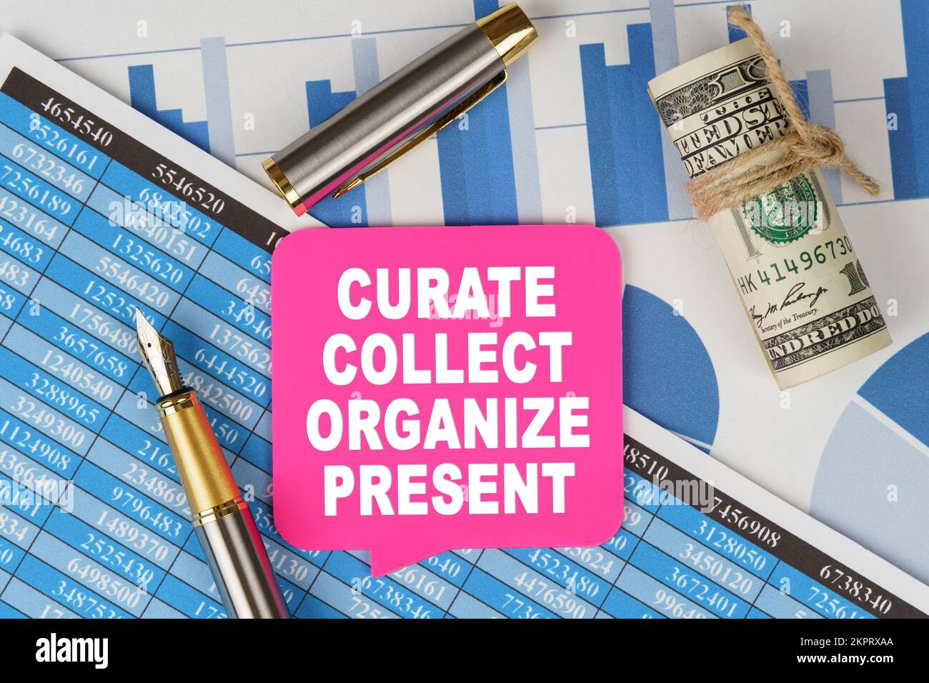 Curate collect organize present hi-res stock photography and images - Alamy