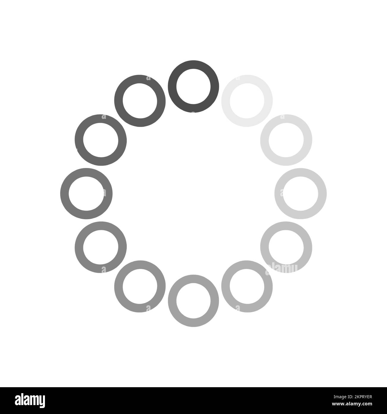 Download sign. Load icon. Load system. Data load. Loading bar. Froze ...