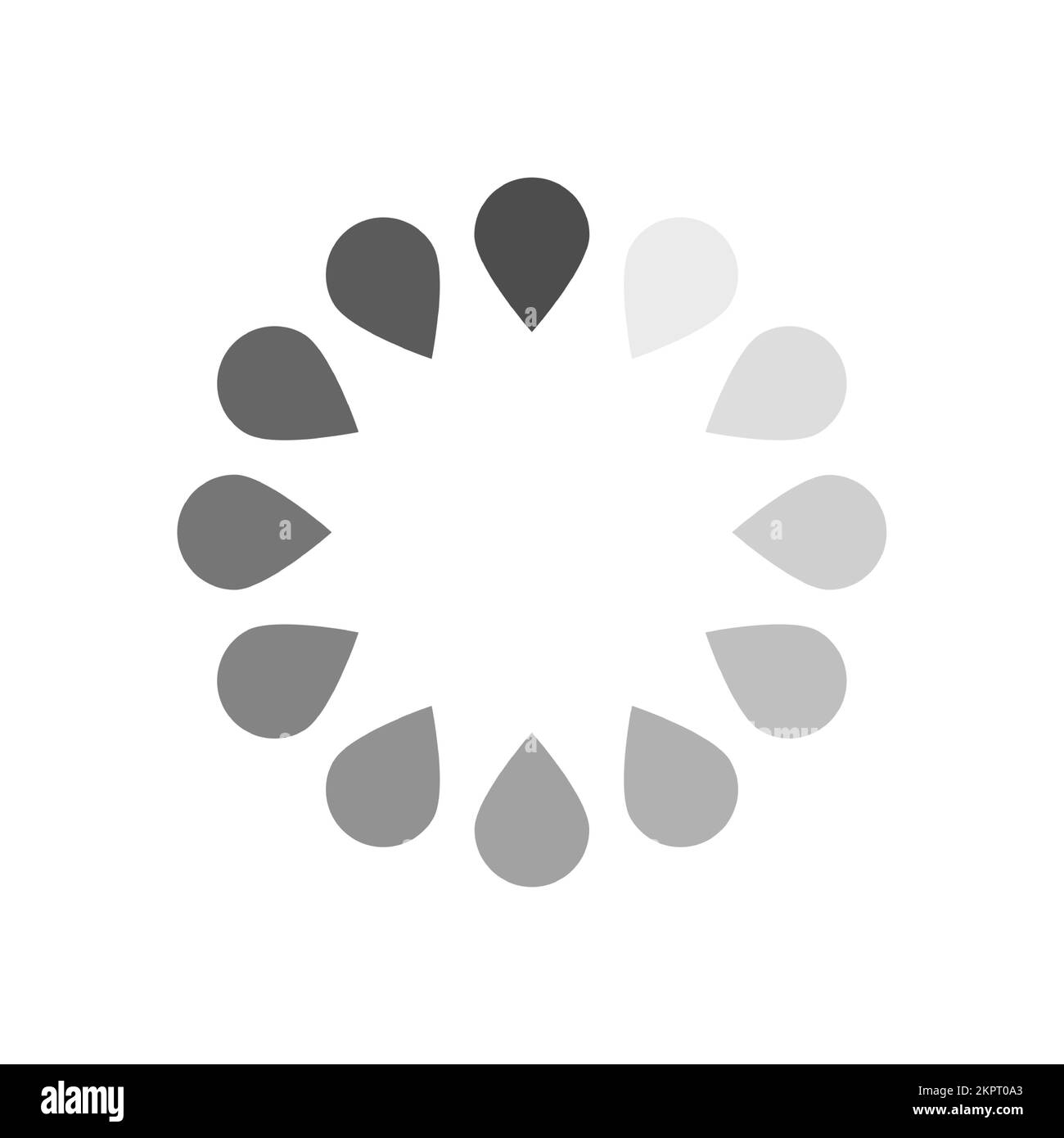 Download sign. Load icon. Load system. Data load. Loading bar. Froze ...