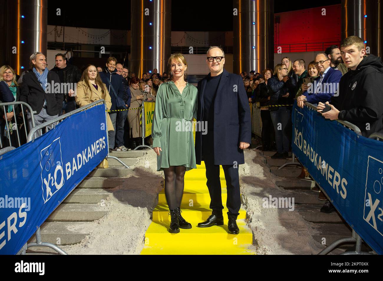 actress Tanja Kloek and actor Peter Thyssen pictured during the ...