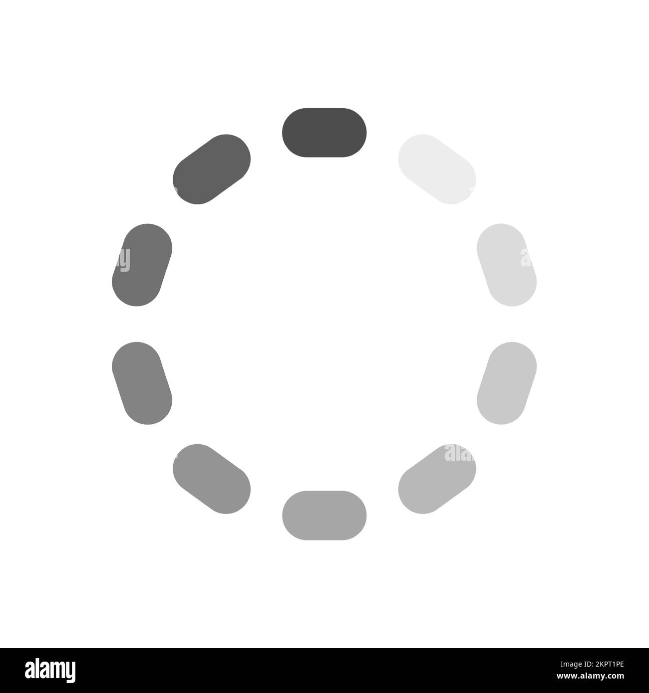 Download sign. Load icon. Load system. Data load. Loading bar. Froze ...