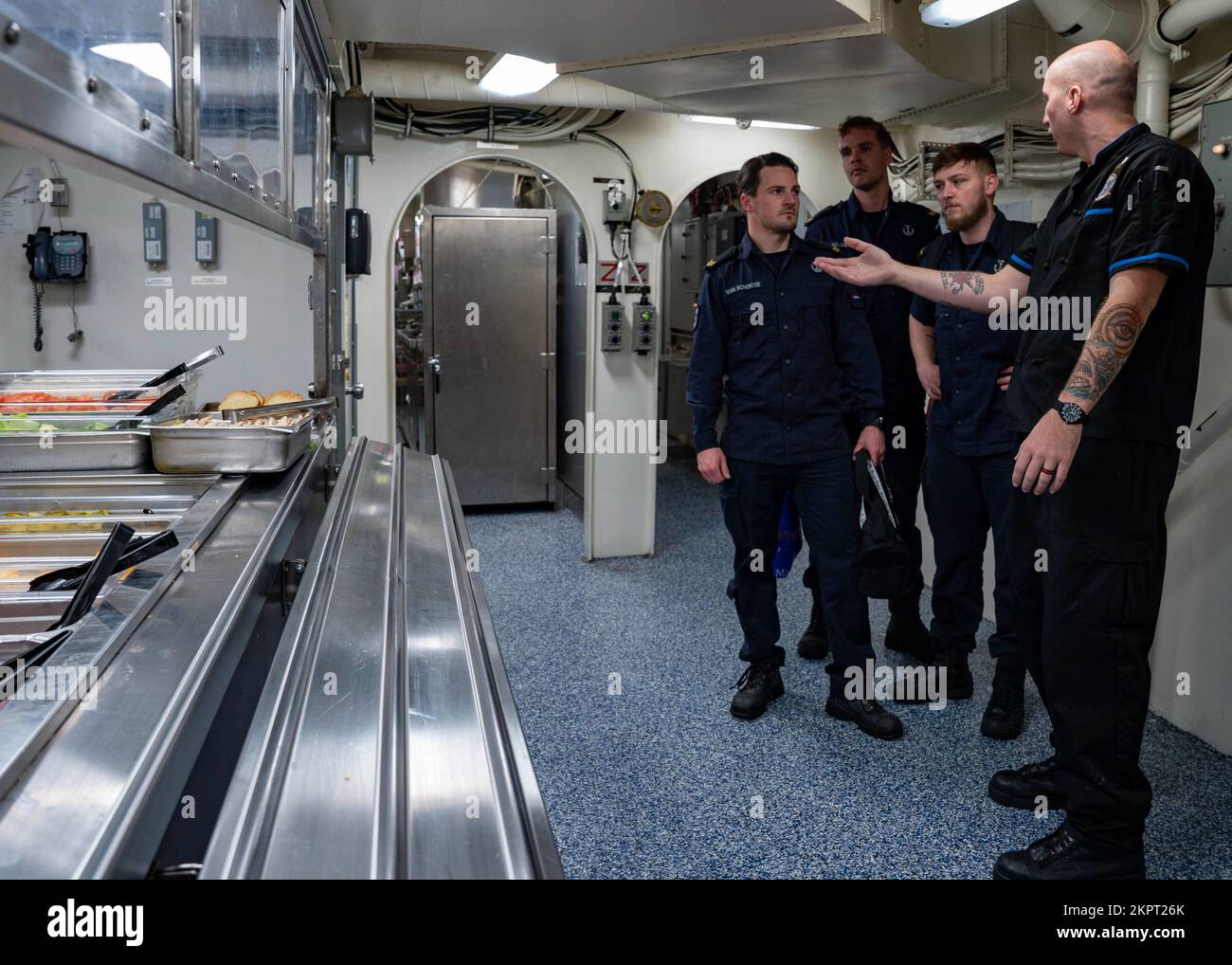 ATLANTIC OCEAN (Nov. 3, 2022) Culinary Specialist 1st Class Nathan Rock ...