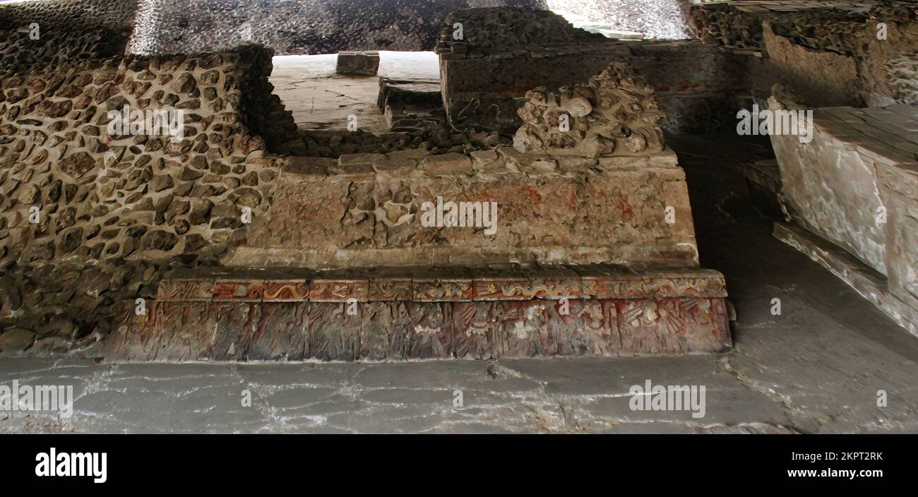 Aztec Tenochtitlan Ruins