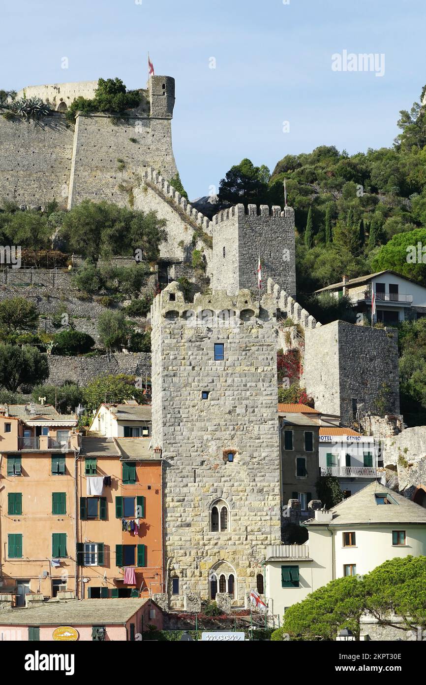 Castello Doria, Doria Castle, Porto Venere, Cinque Terre, Liguria ...