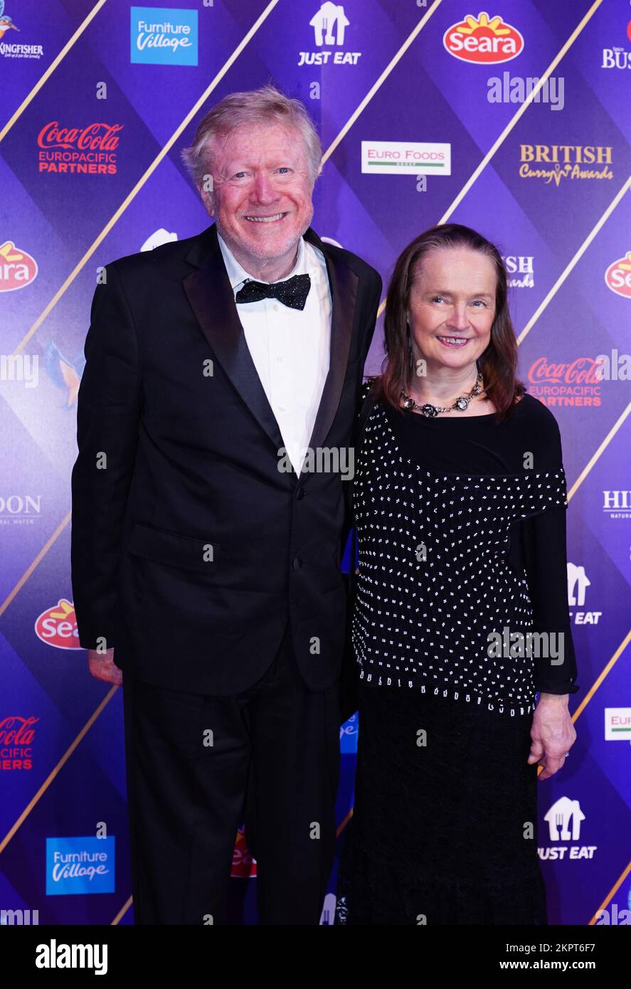 David 'Kid' Jensen and Gudrun Agusta Thorarinsdottir arrives at the ...