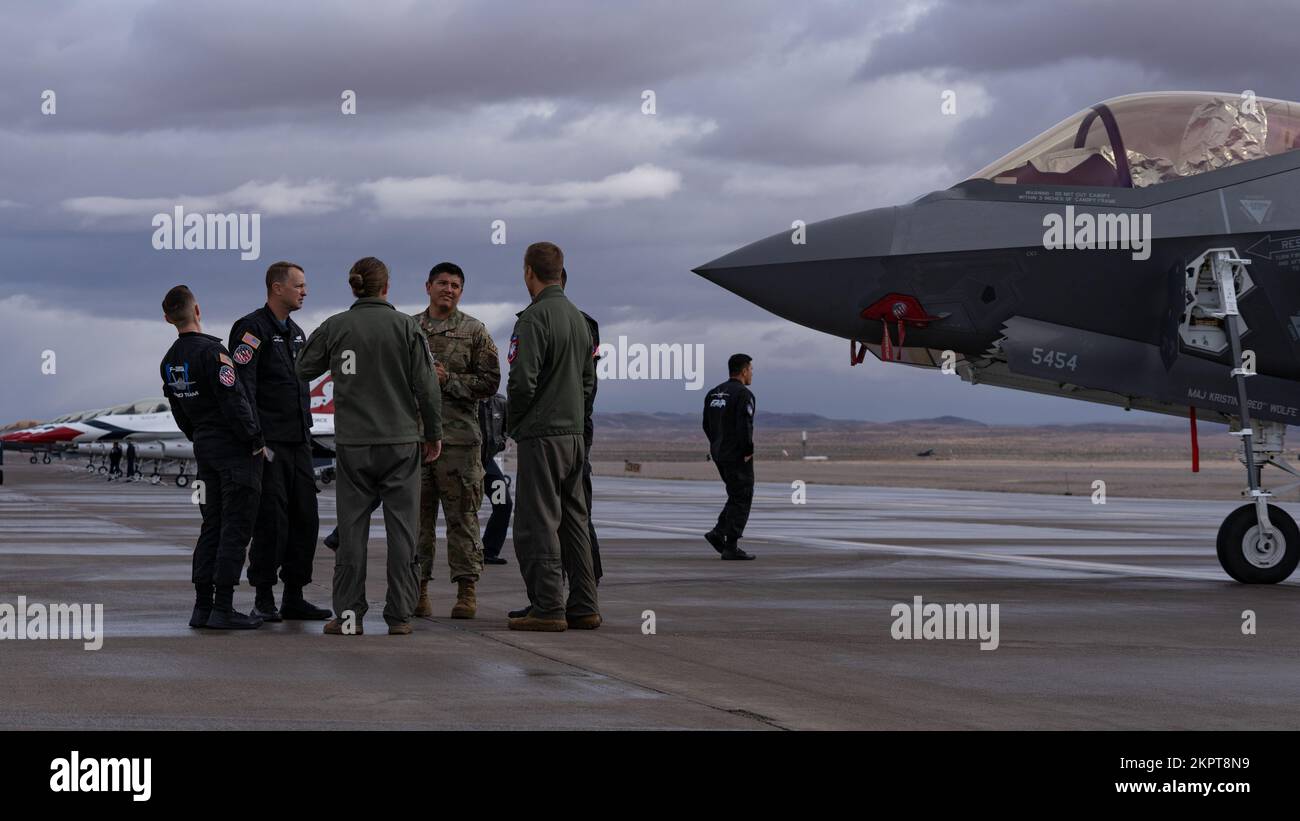 Team members from both the U.S. Air Force Demonstration Team ...