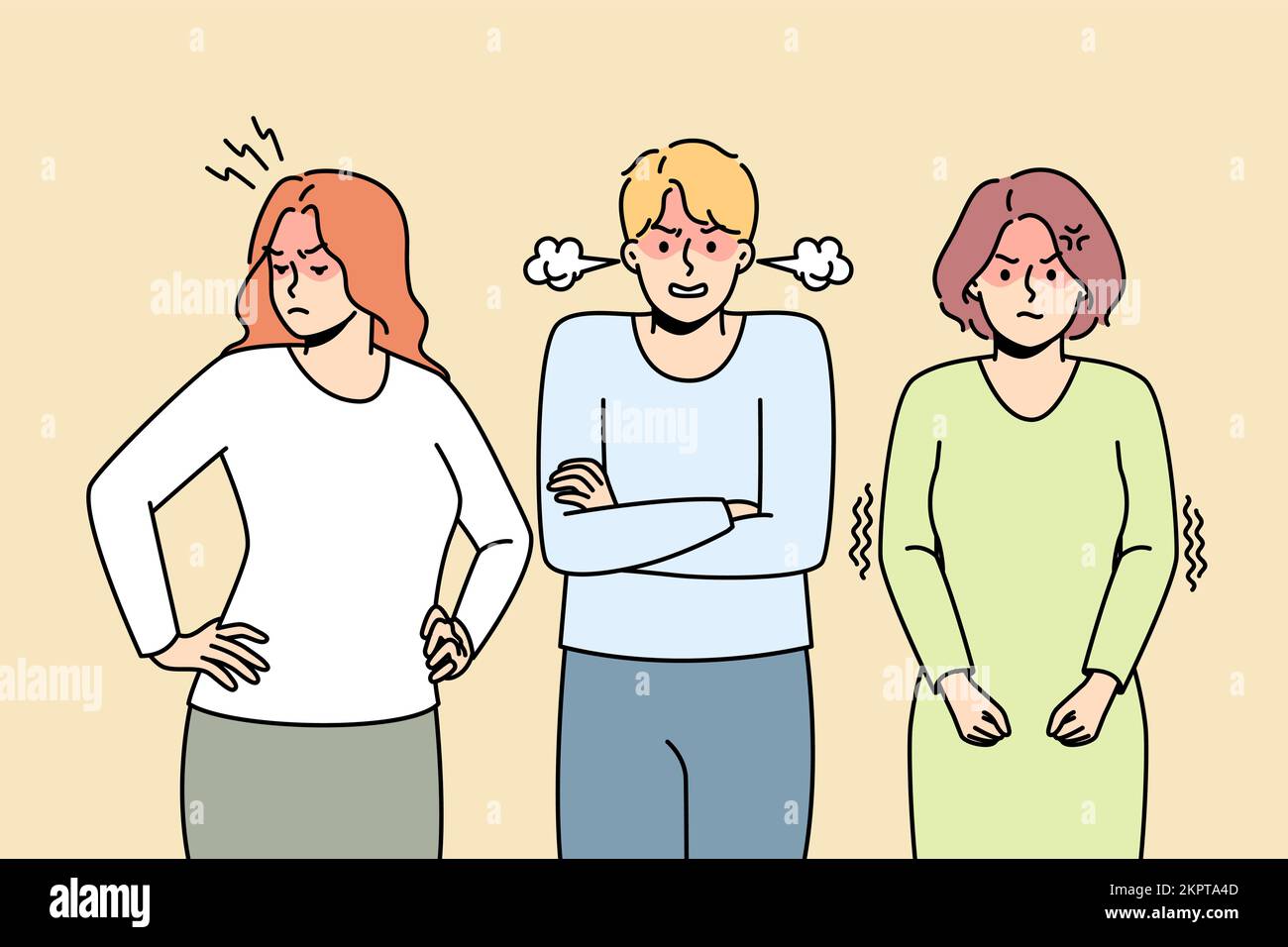 Girls, guy can not agree, come to decision that suits everyone. Man ...